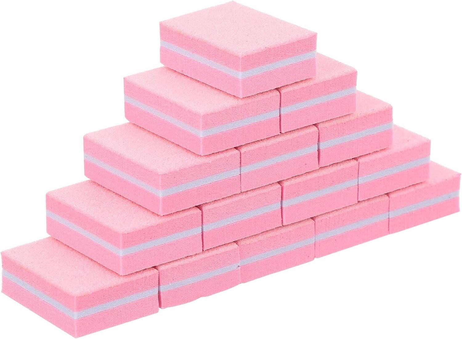 50pcs sponge file nail file nail art care buffer glass fingernail file ...