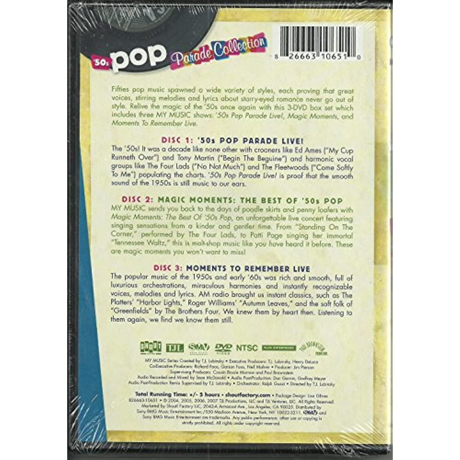 Pre-Owned '50s Pop Parade Collection - Walmart.com