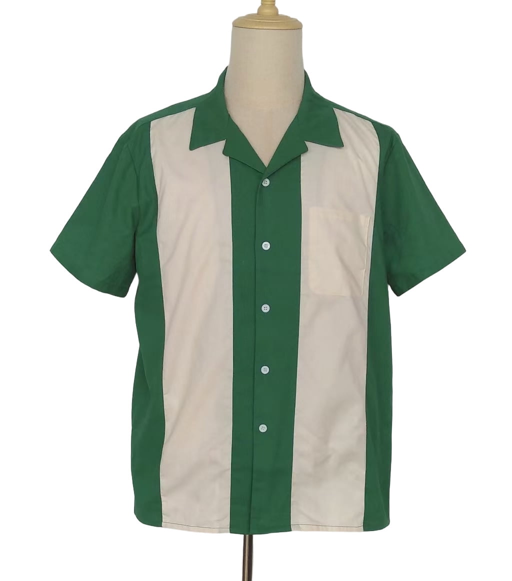50s Retro Style Western Bowling Shirts Vacation Shirts - Walmart.com