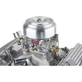 50s Style 4-Barrel Spun Aluminum Air Cleaner Assembly, Compatible with ...