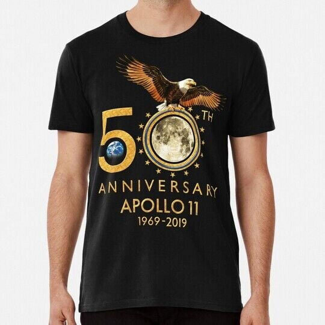 50th Anniversary Apollo 11 moon landing 1969-2019 Made in the USA T ...