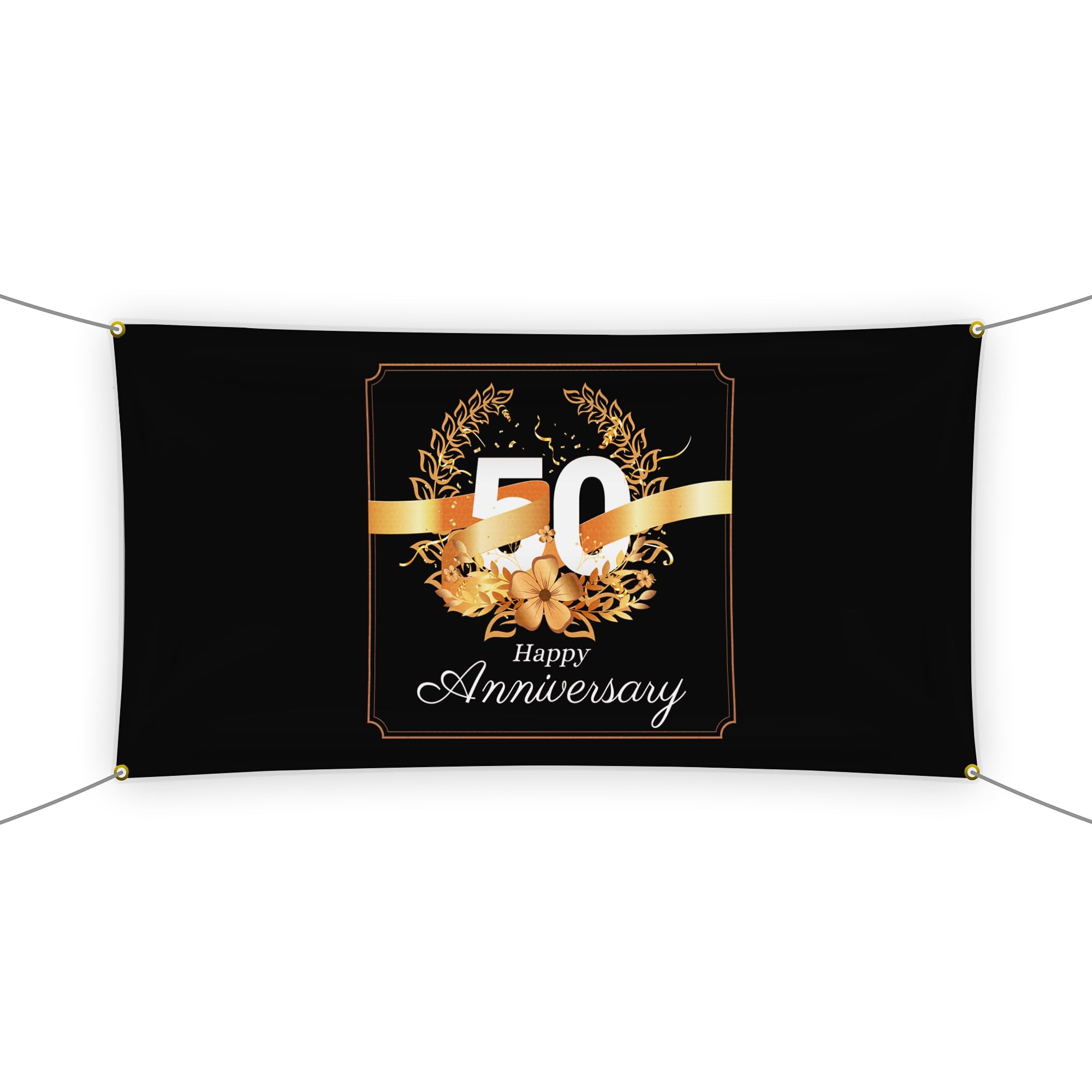 50th Anniversary Large Banners and Signs for Outdoor by DreamController ...