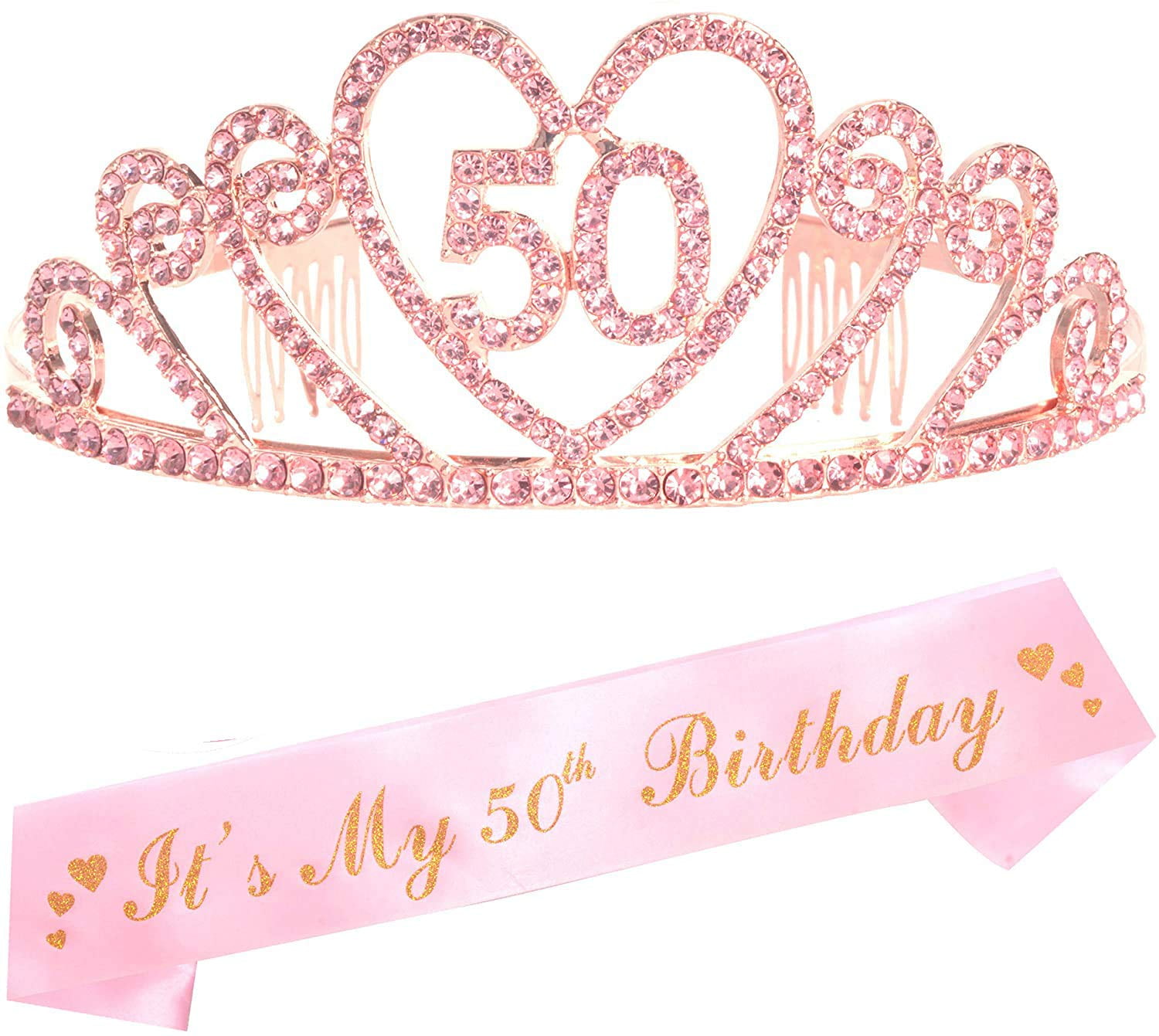 50th Birthday, 50th Birthday Gifts for Women, 50th Birthday Sash, 50th ...