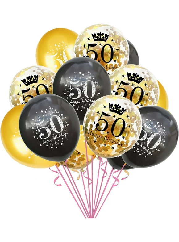 50th Birthday Balloons in 50th - Walmart.com