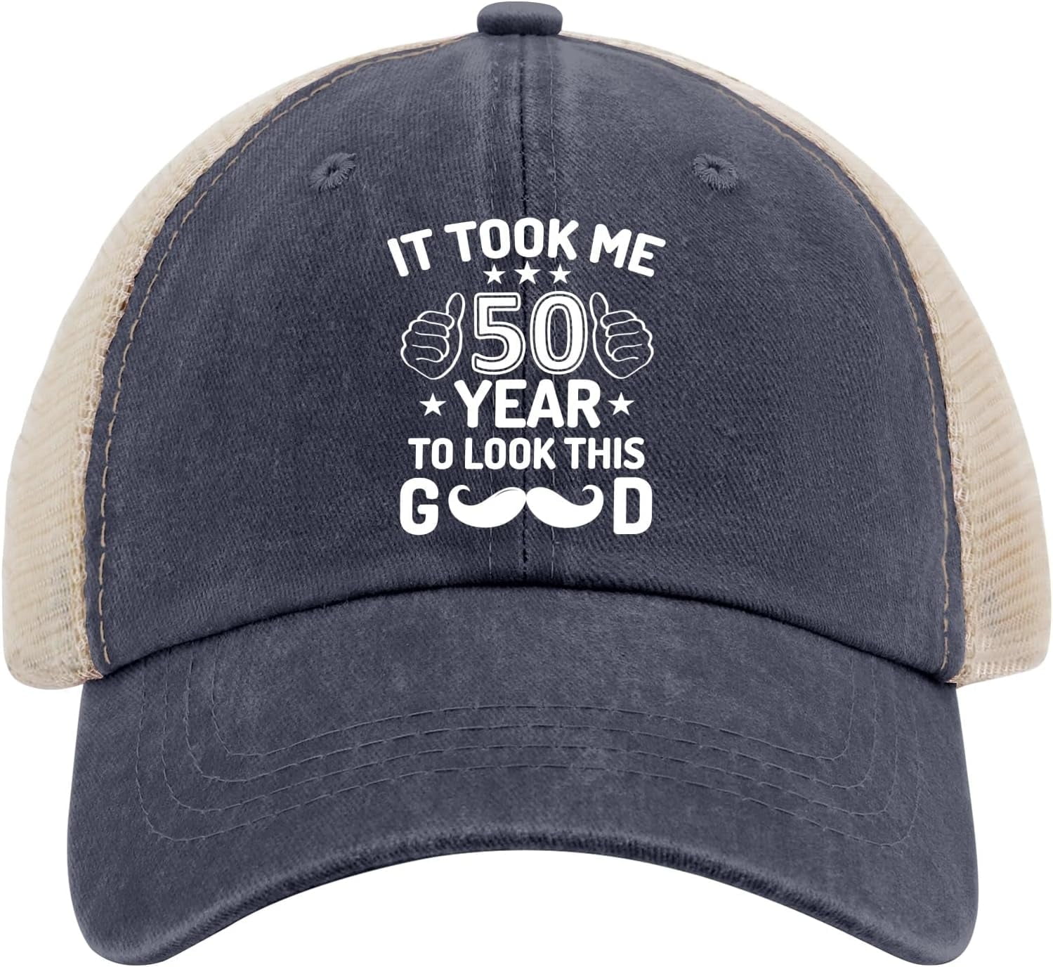50th Birthday Gift It Took Me 50 Years to Look This Good Trucker Hat ...