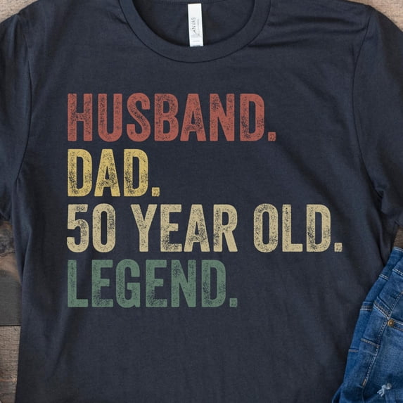 50th Birthday Gift for Him Husband Dad 50 Year Old Legend 50 Birthday ...
