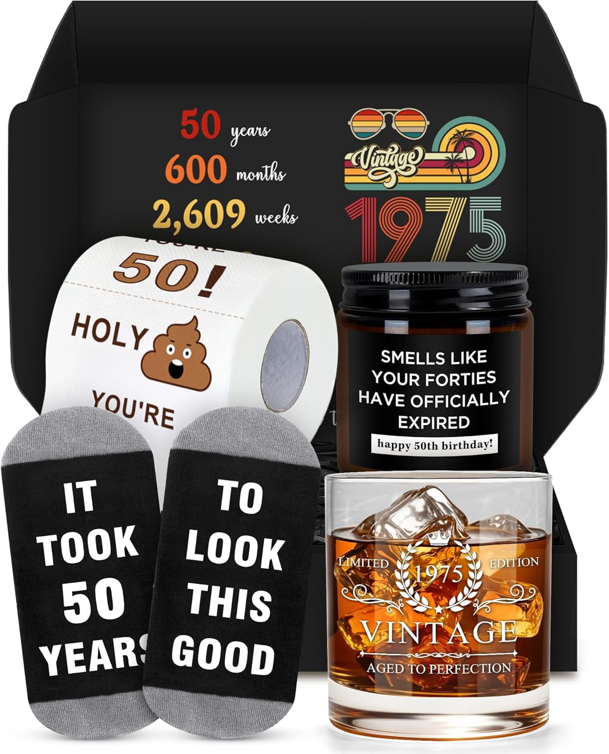50th Birthday Gifts for Him Cool Gifts for 50 Year Old Man Happy 50th ...
