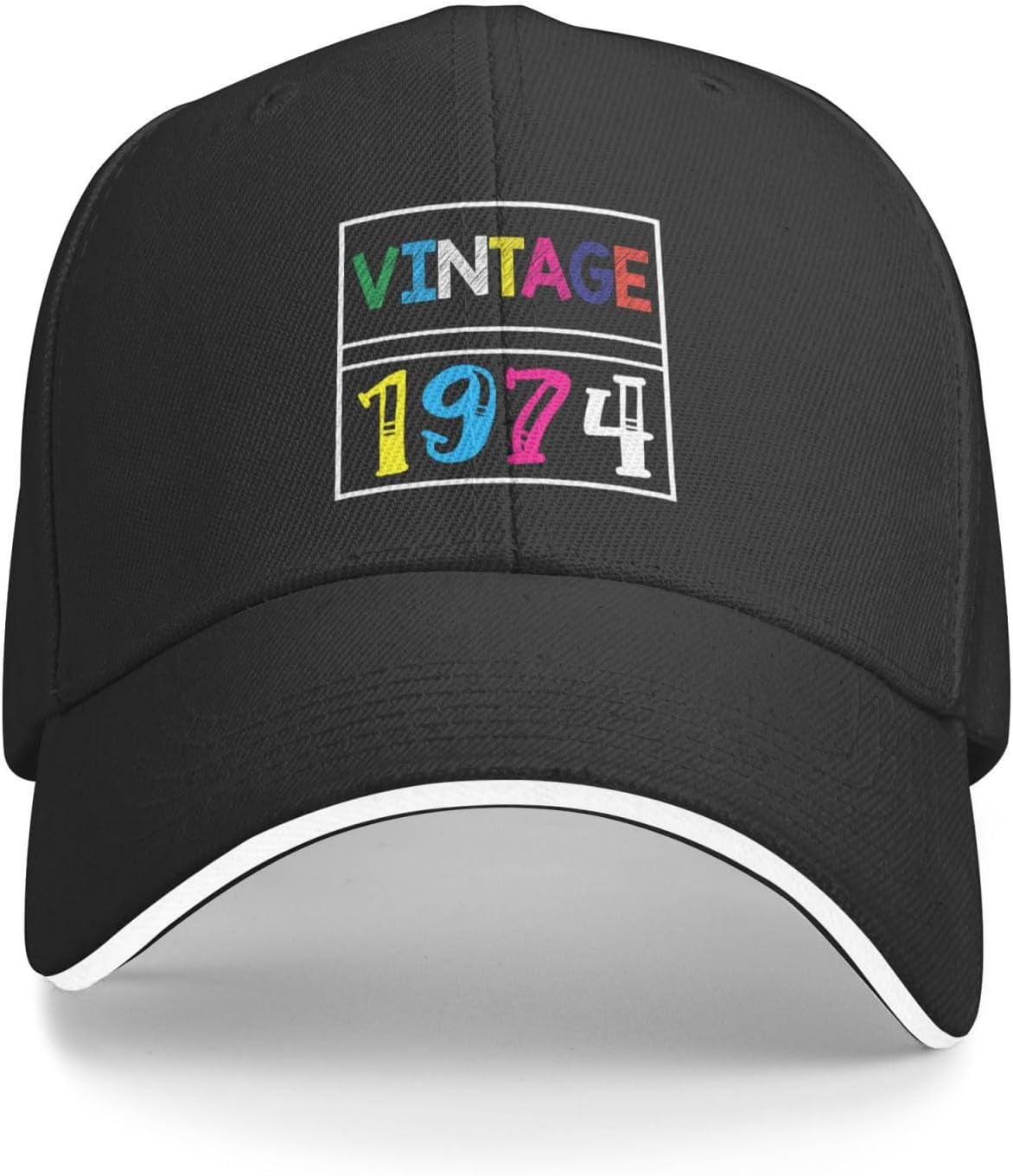 50th Birthday Gifts for Him Her Vintage 1974 Hat 50 Year Old Gifts for ...