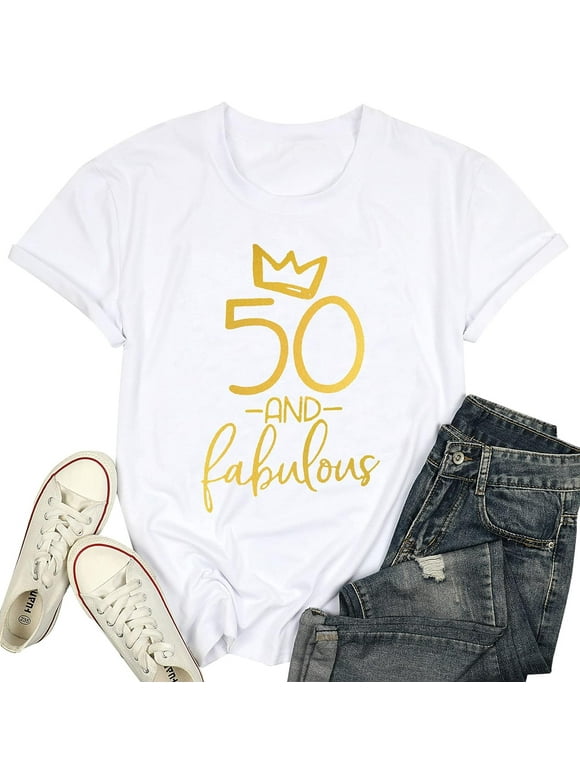 Lady 50th Birthday Shirts