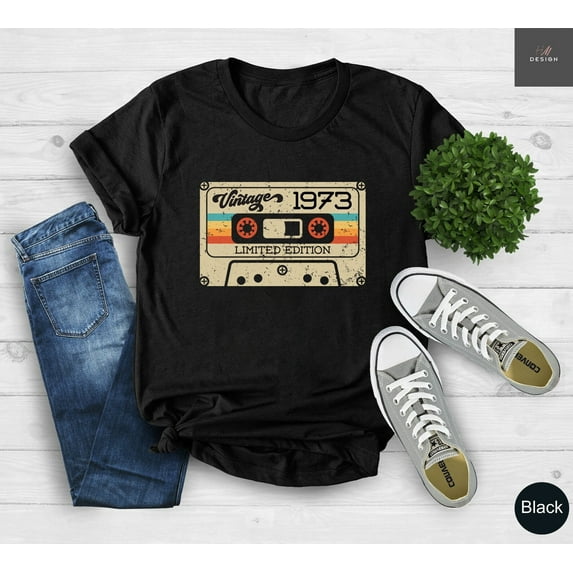 50th Birthday Shirt, 1973 Shirt, 50th Birthday Gift For Women, 50th ...