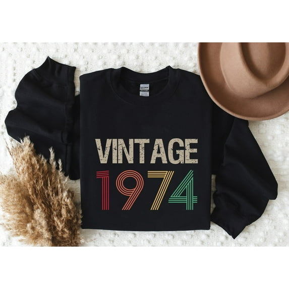 50th Birthday Shirt, 1974 Shirt,50th Birthday Gift For Women,50th ...