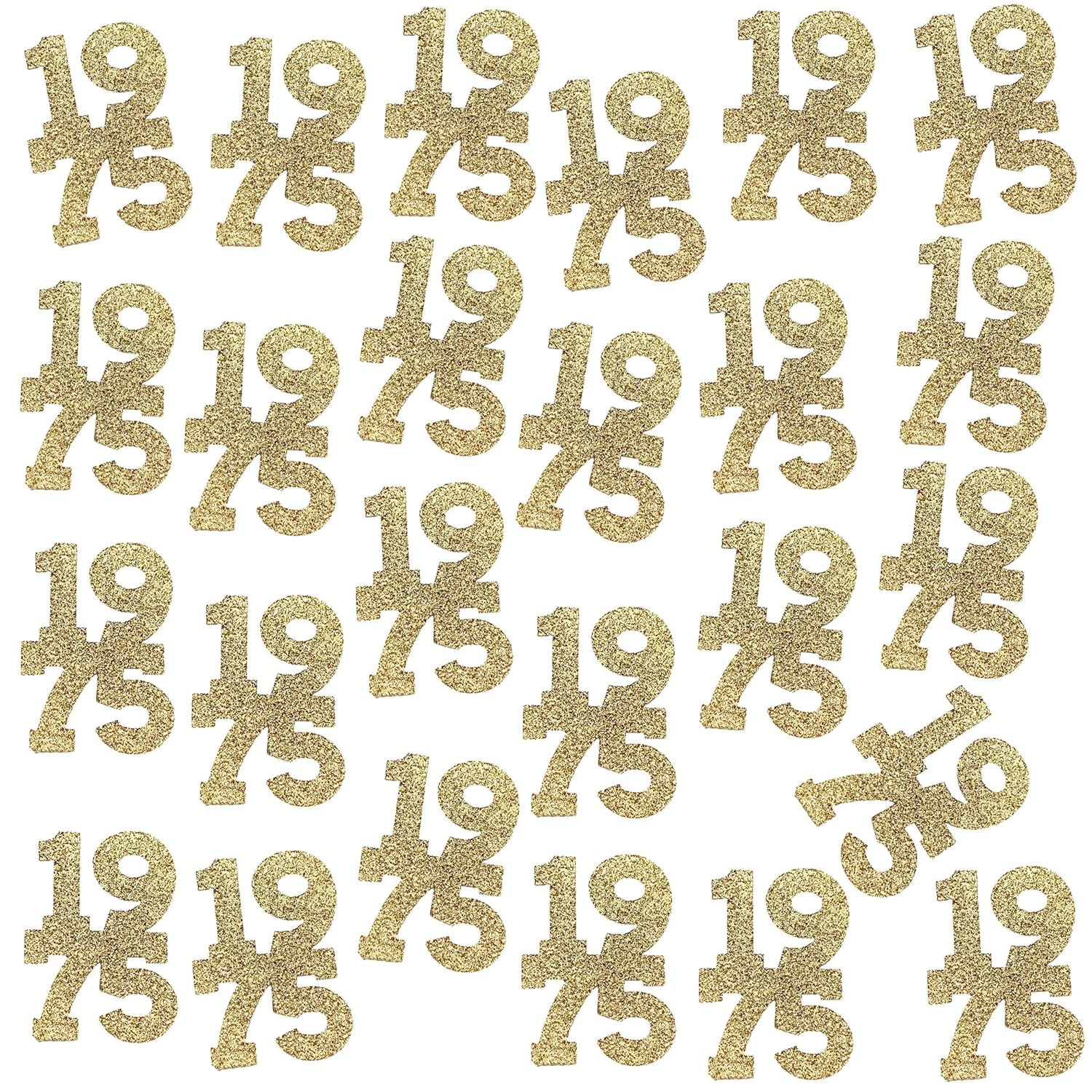 50th Class Reunion Decorations 1975, 1975 Confetti, Class of 75 50th ...