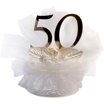 Cake Topper Decor, Wedding and Anniversary, Frosted Crystal Stair ...