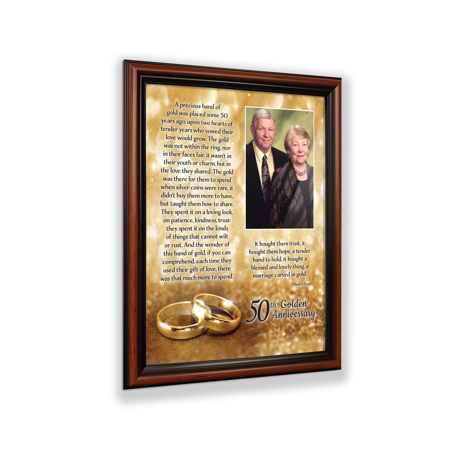 50th Wedding Anniversary Gifts for Parents, 50th Anniversary ...