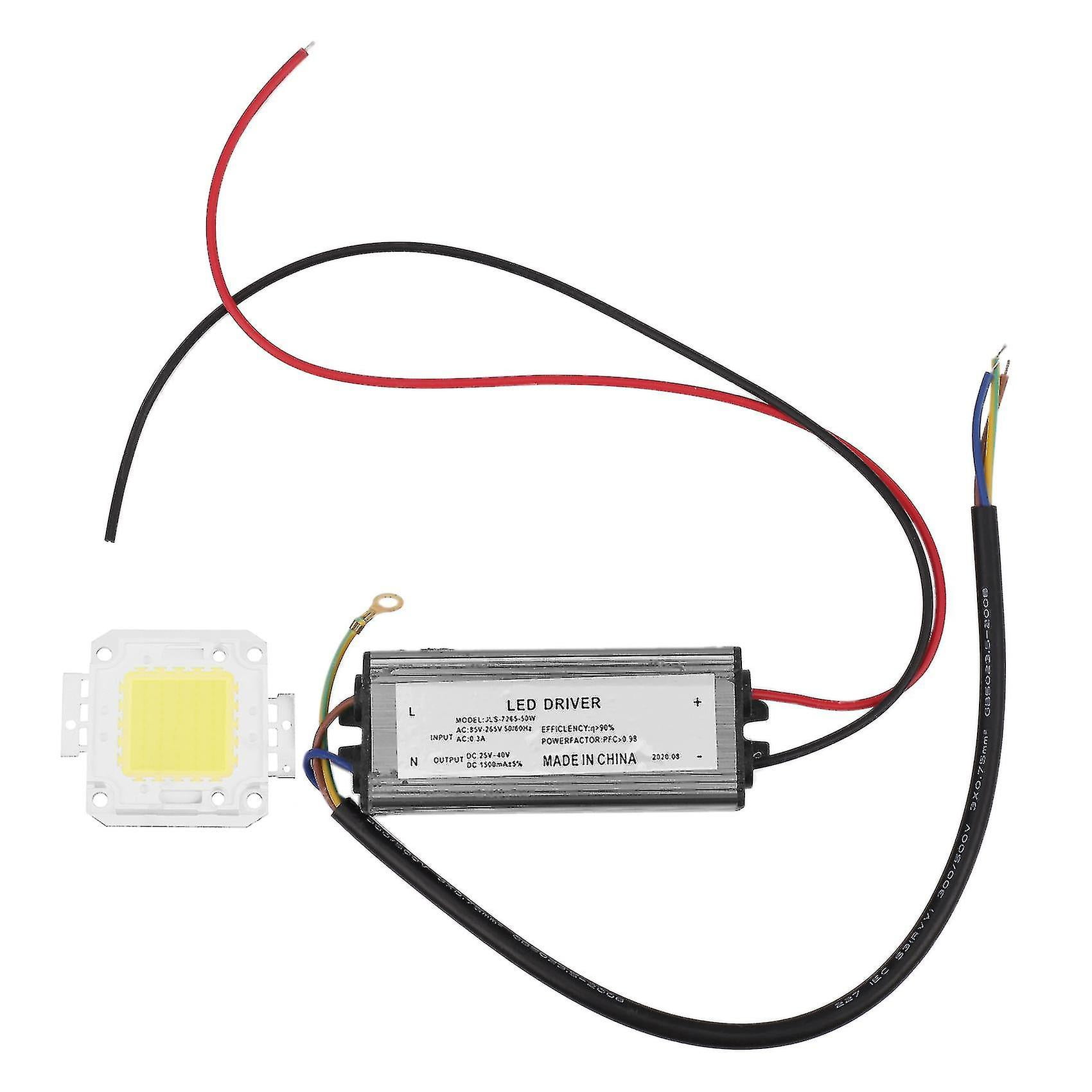 50w Led Driver Waterproof Ip67 Power Supply High Power Adapter + 50w ...