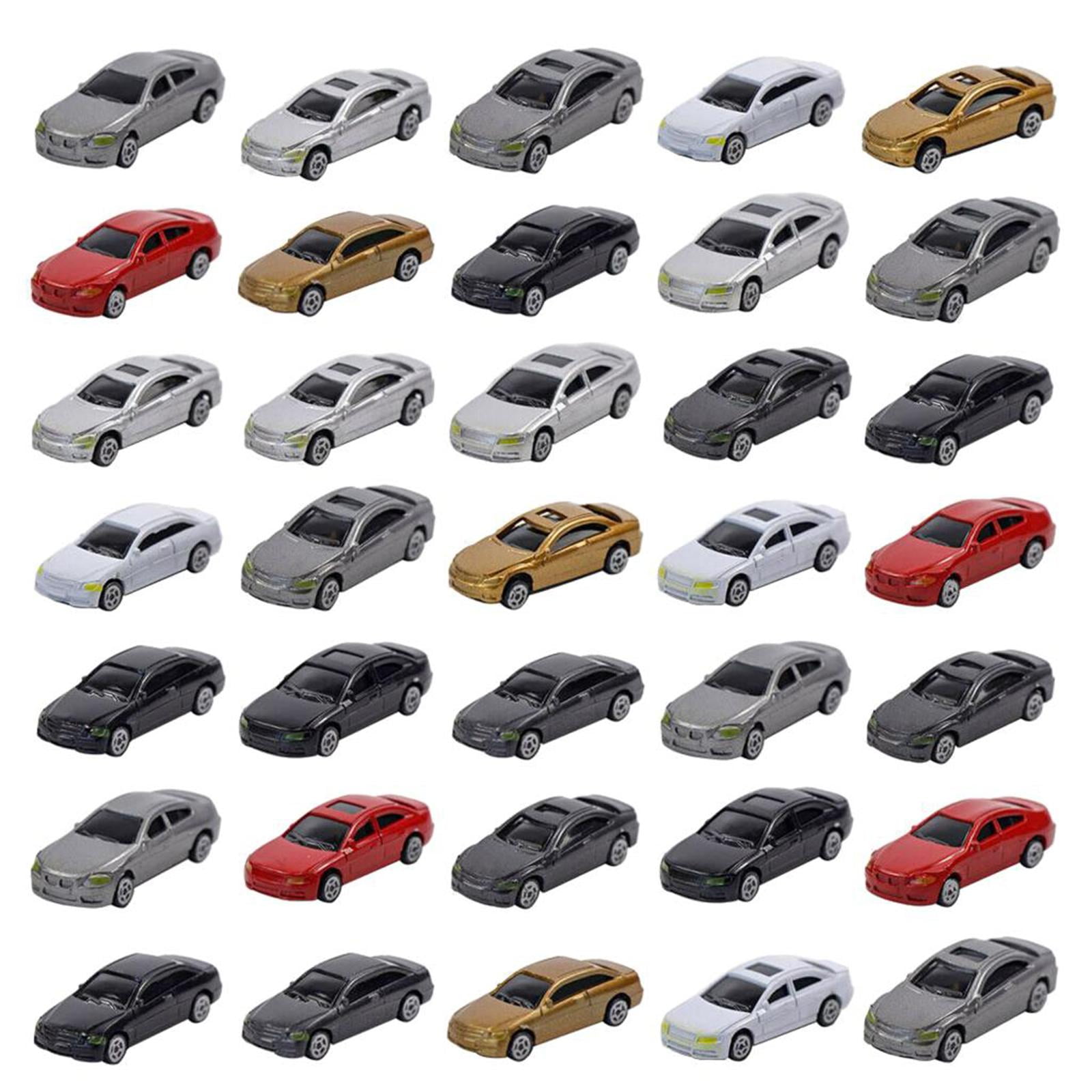 50x 1/87 Scale Model Cars, 1/87 Scale Model Car, Mini Vehicle Racing ...