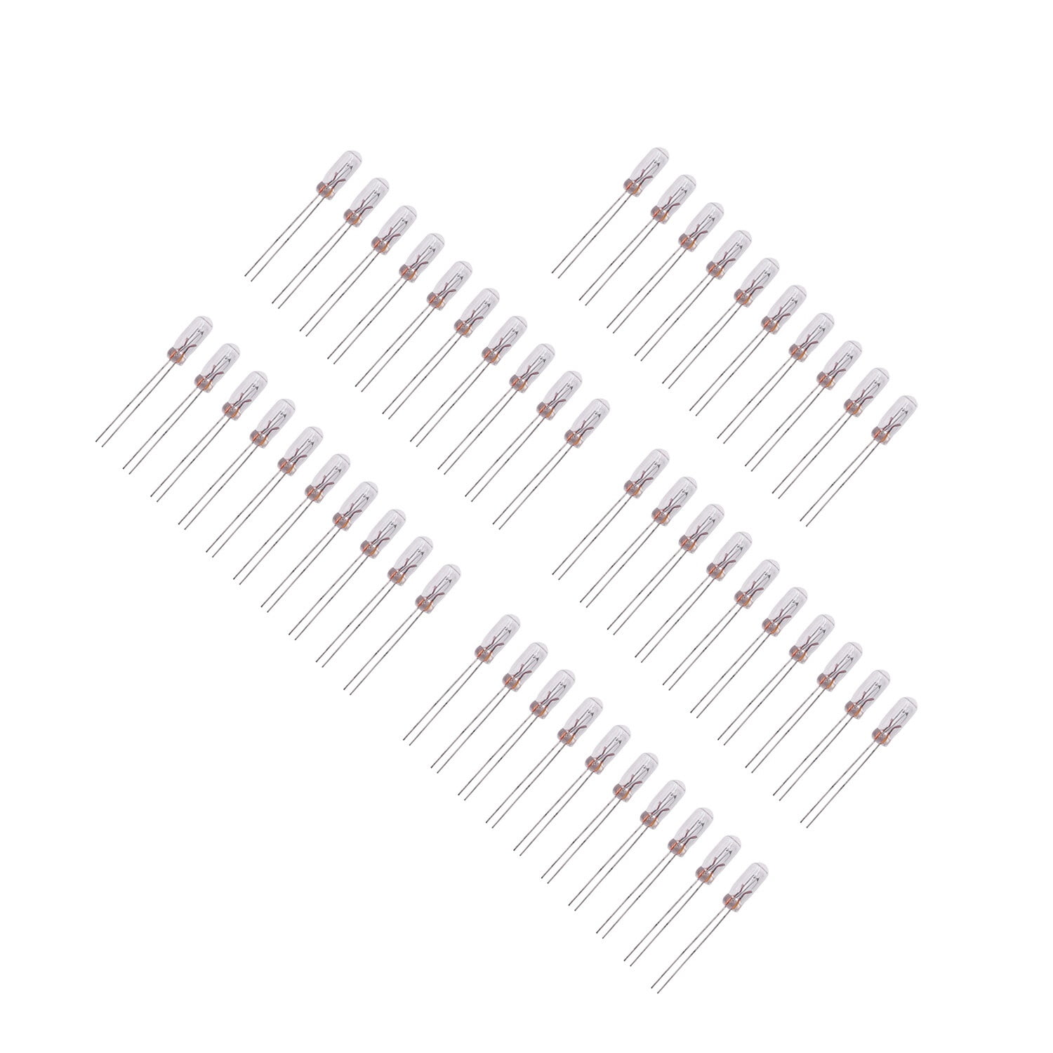 50x 4.7mm 12V-14V Mini Lighting Lamp Bulbs Fit for Speedometer Cluster ...