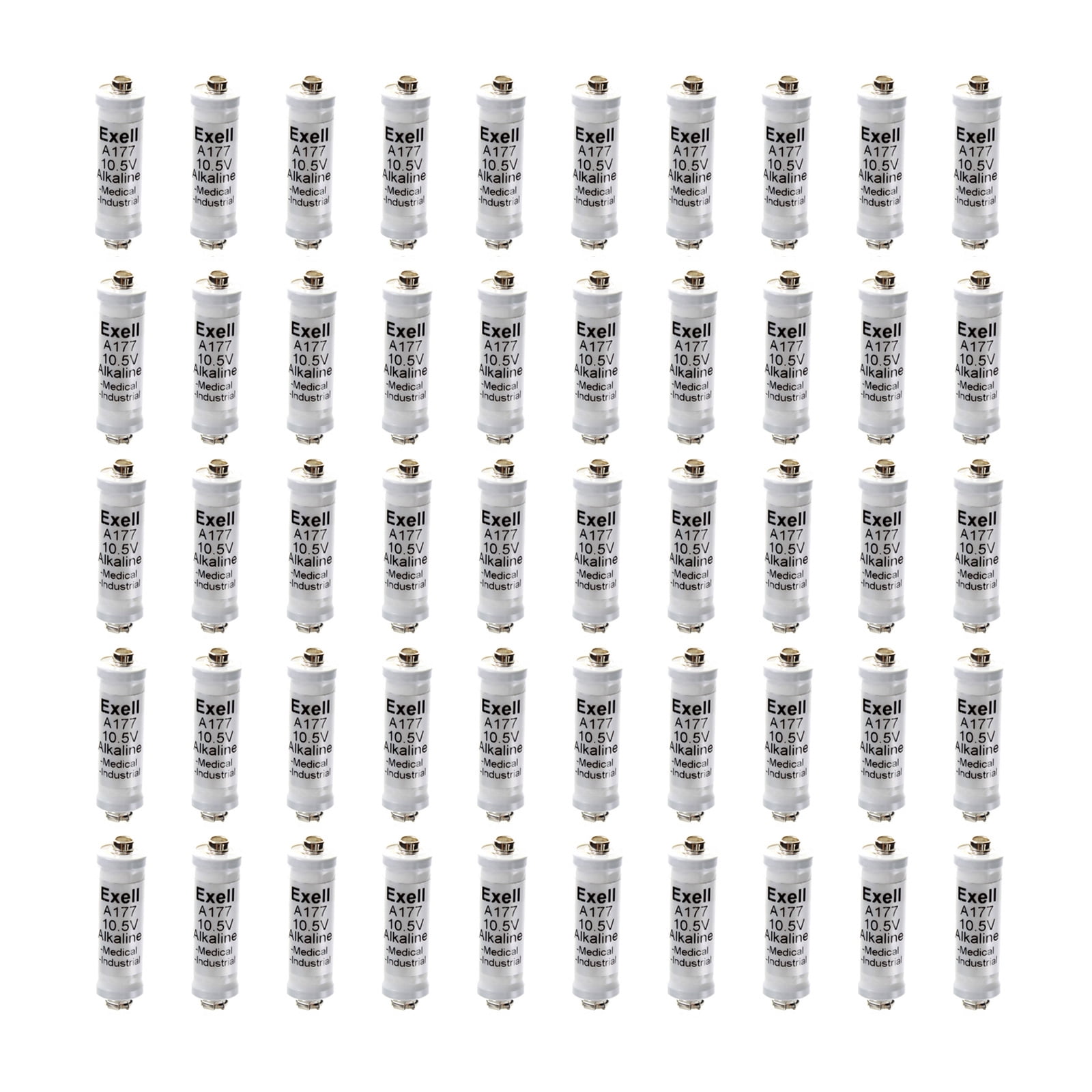 50x A177 Batteries Compatible with HD-7D E-177 EN177A PC177A Eveready ...