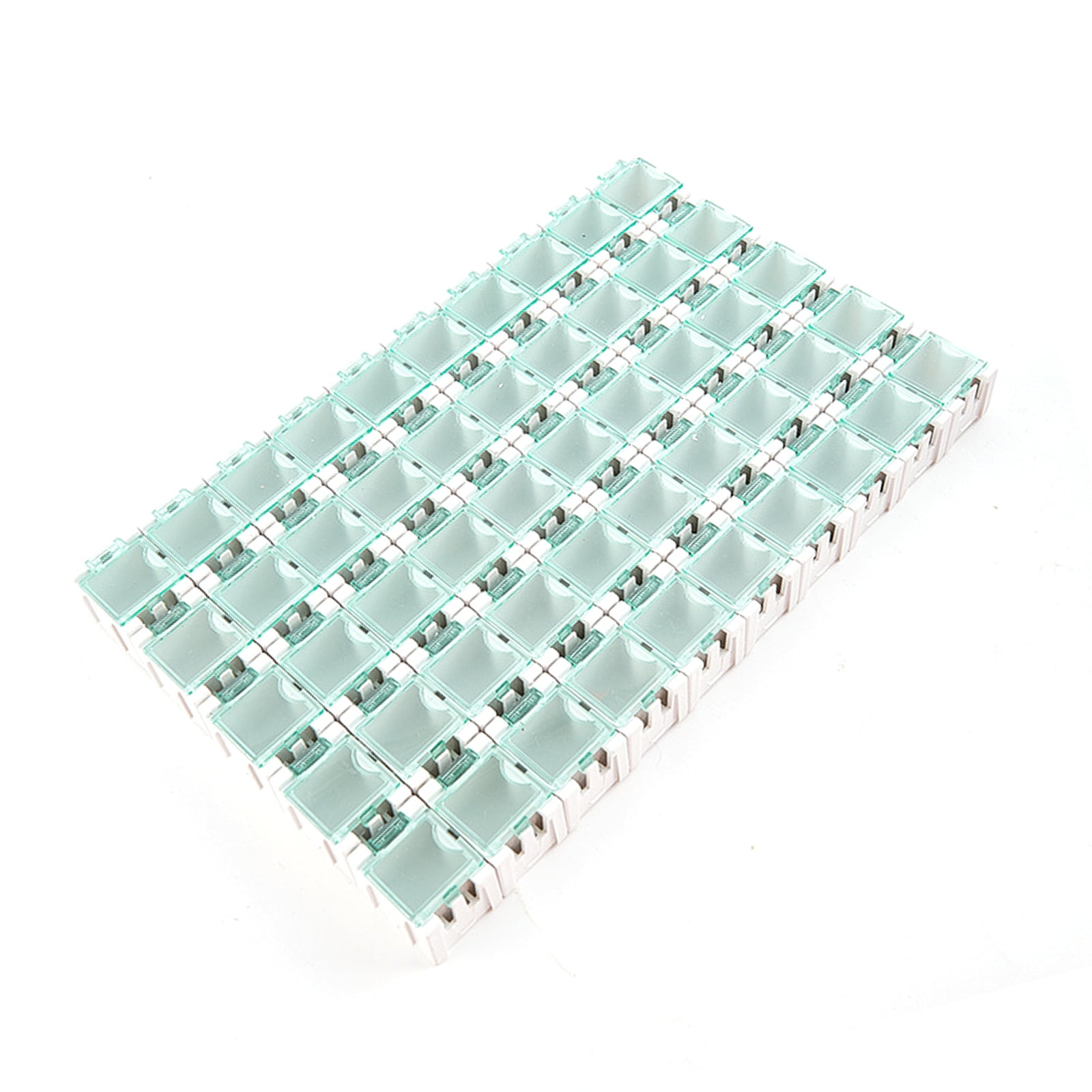 50x ABS Plastic Storage Containers Secure Latches Electronics Lab ...