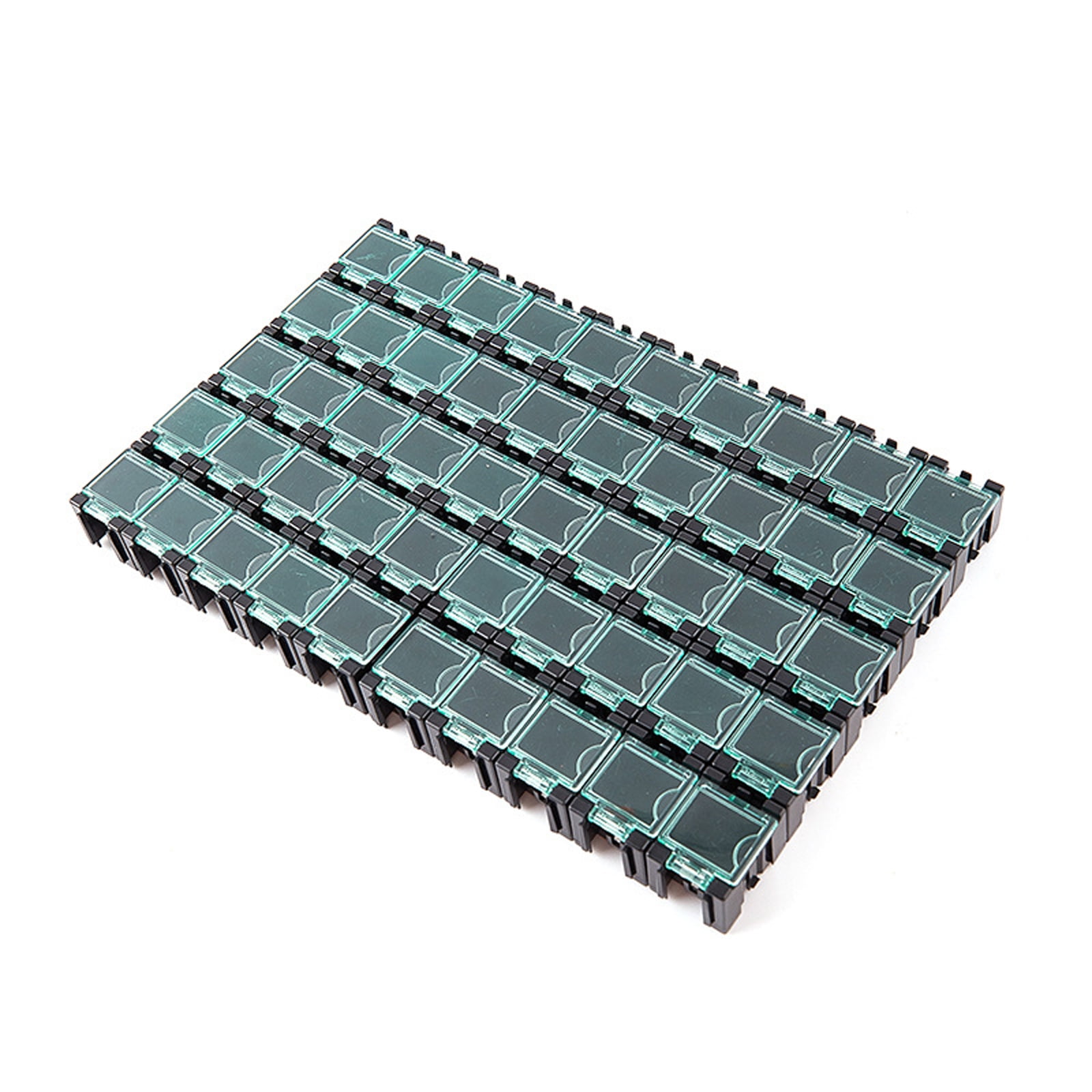 50x ABS Plastic Storage Containers Secure Latches Electronics Lab ...