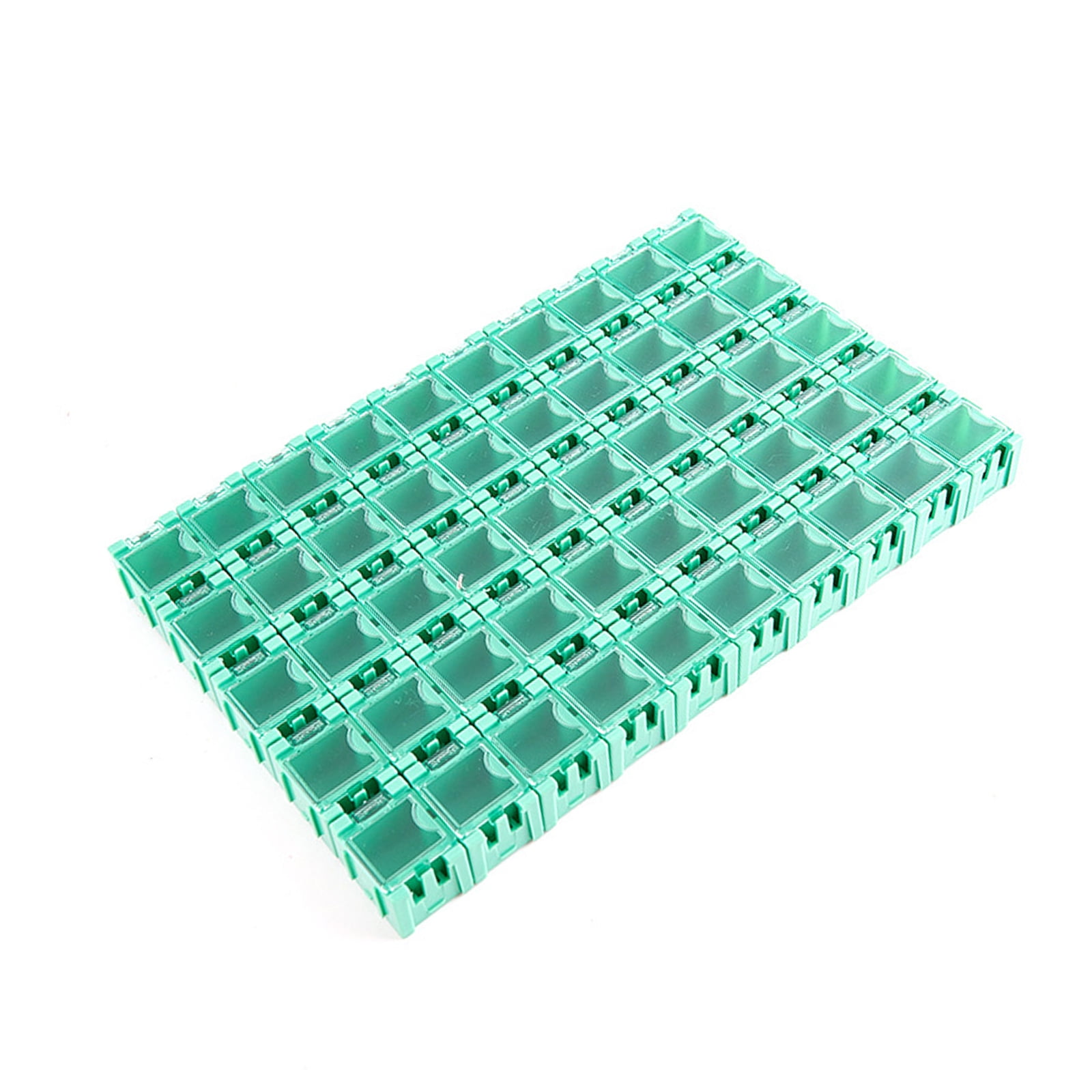 50x ABS Plastic Storage Containers Secure Latches Electronics Lab ...
