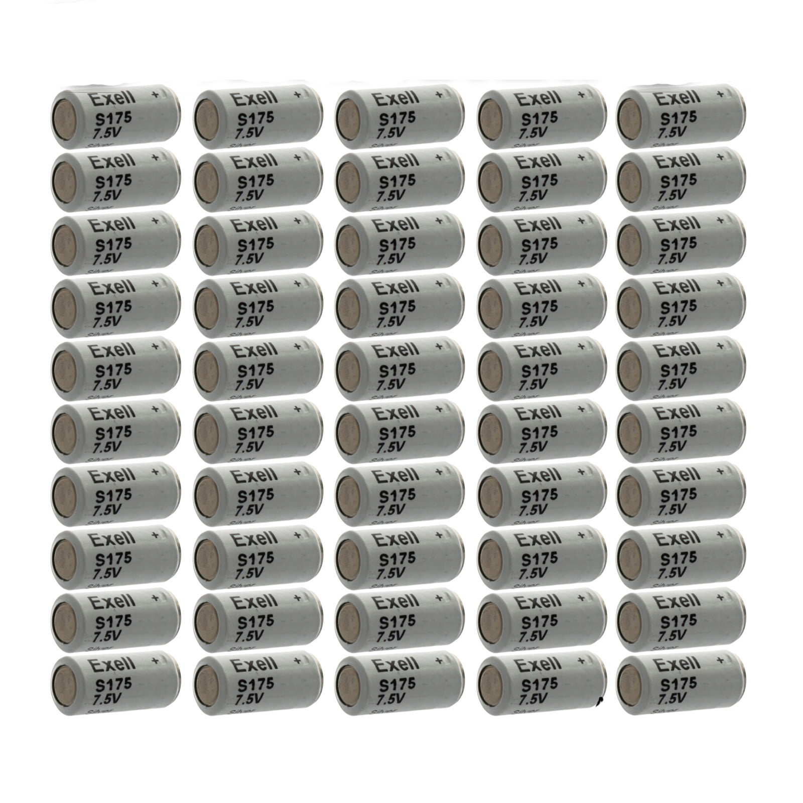 50x Exell S175 Silver Oxide 7.5V Battery TR175S, MN175, A175 - Walmart.com