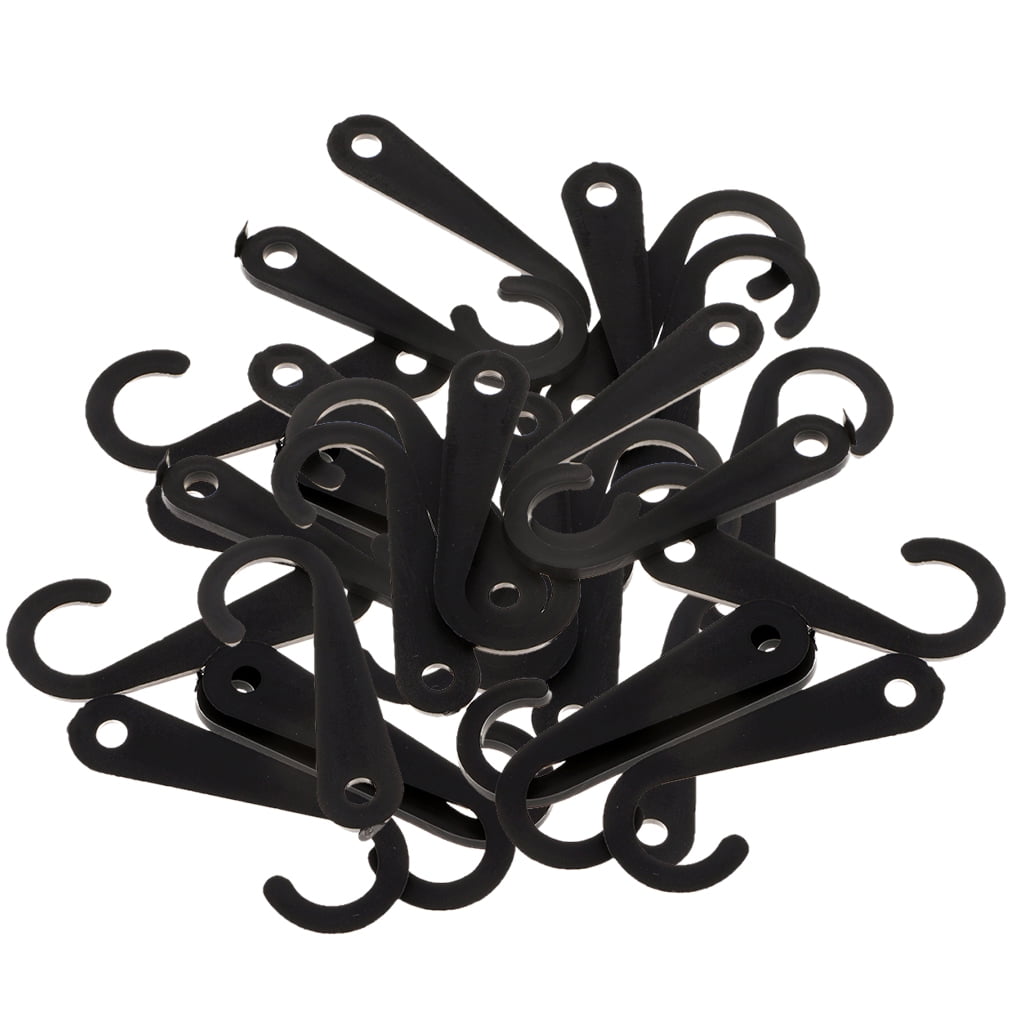 50x J Hooks Fasteners for Display Hanger - Walmart.com