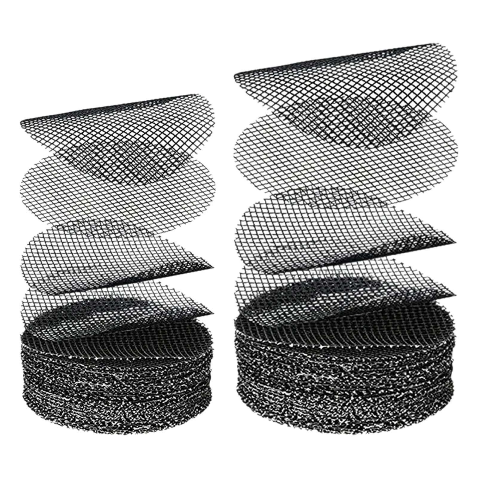 50x Plant Pot Drainage Hole Screens, Flower Pot Bottom Hole Mesh Pad ...
