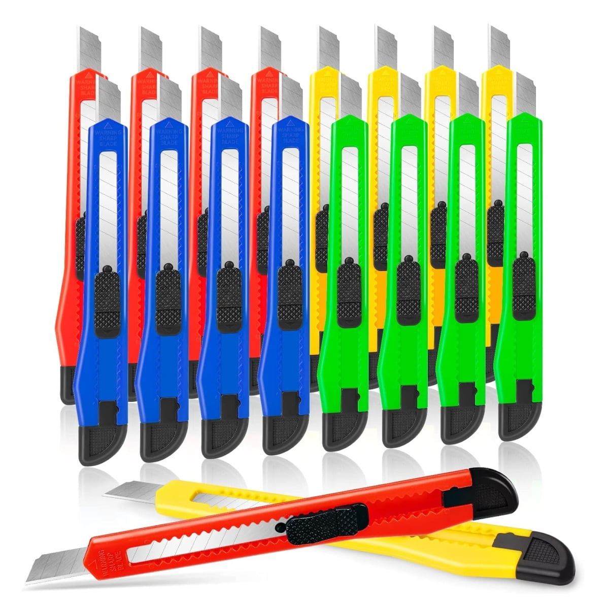 50x Razor Blade Utility Knife Box Cutter Sharp Snap Precise Exacto ...