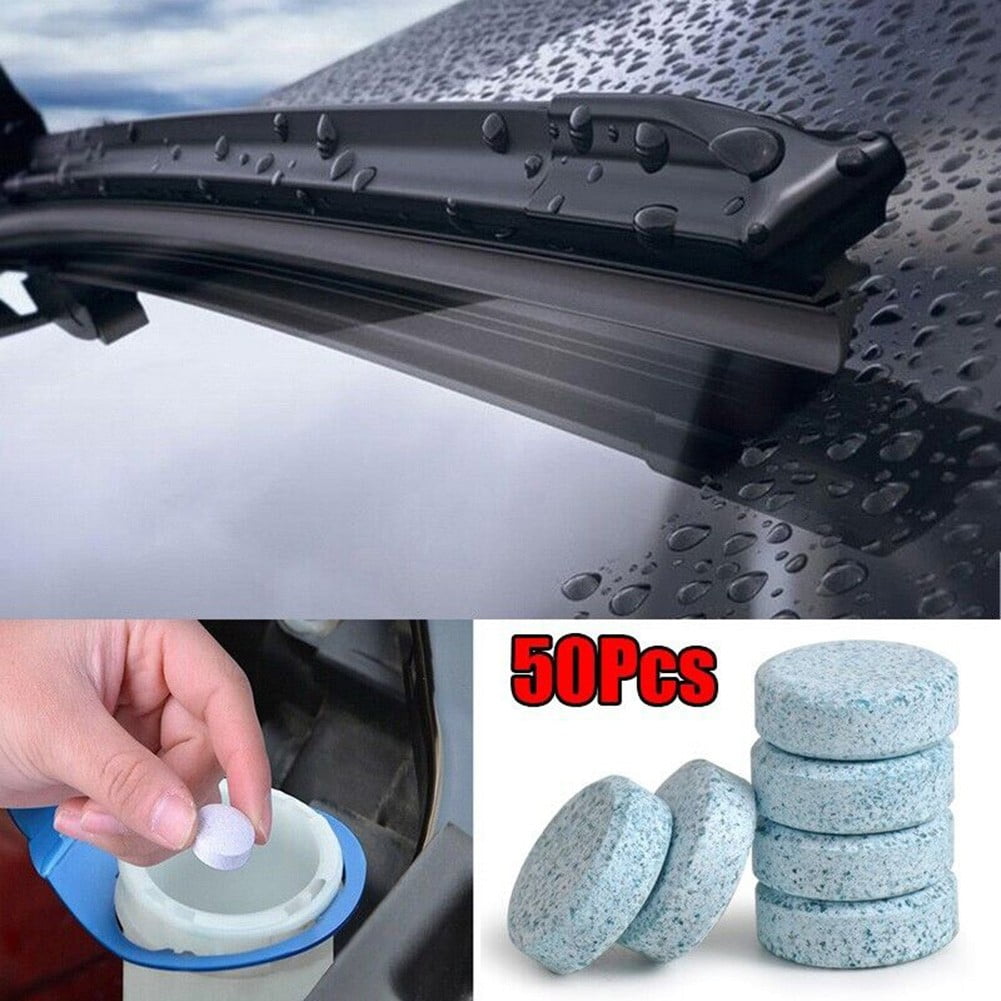 50x Screenwash Tablets Windscreen Cleaner Effervescent Washer CAR TRUCK ...