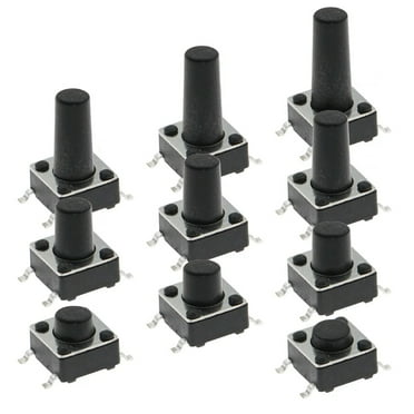 3x6x3.5mm Momentary Tact Tactile Push Button Switch Surface Mounted Devices SMT PCB 2 Pin 50Pcs ...