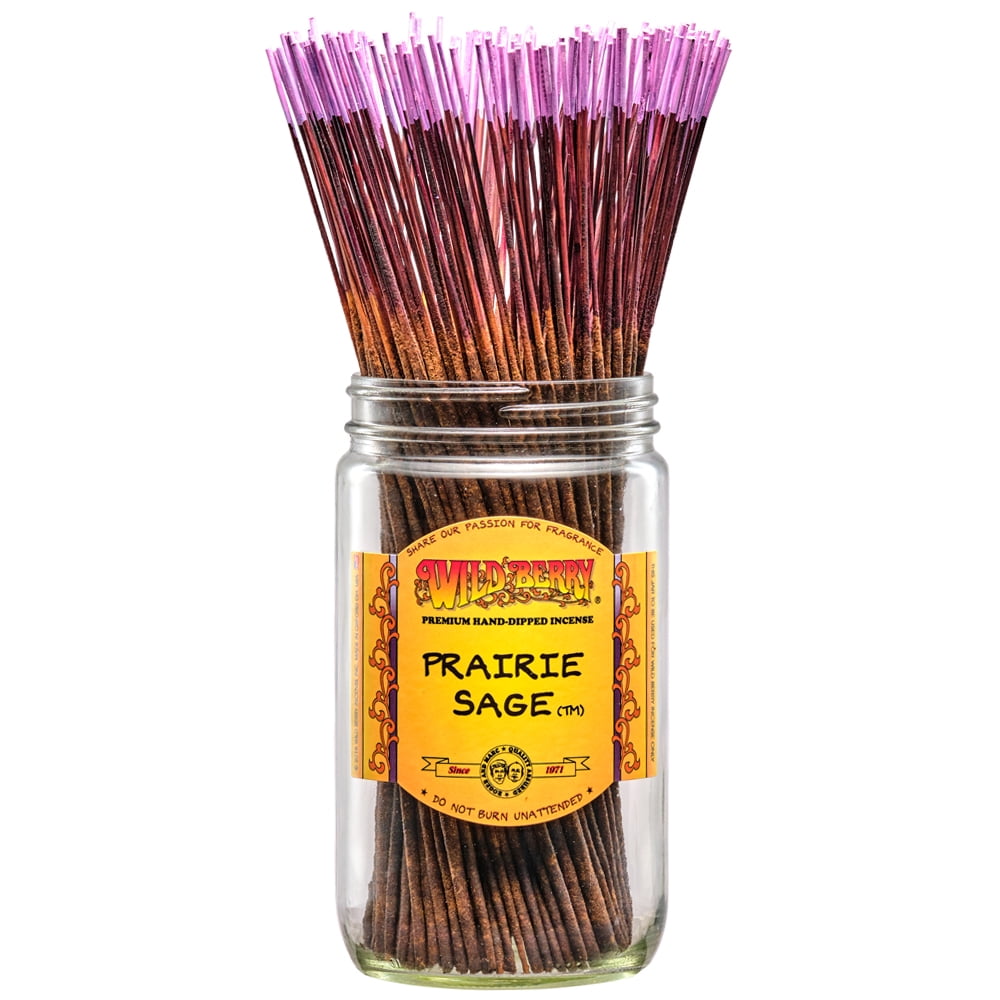 50x Wild Berry Incense Prairie Sage Traditional Sticks - Walmart.com