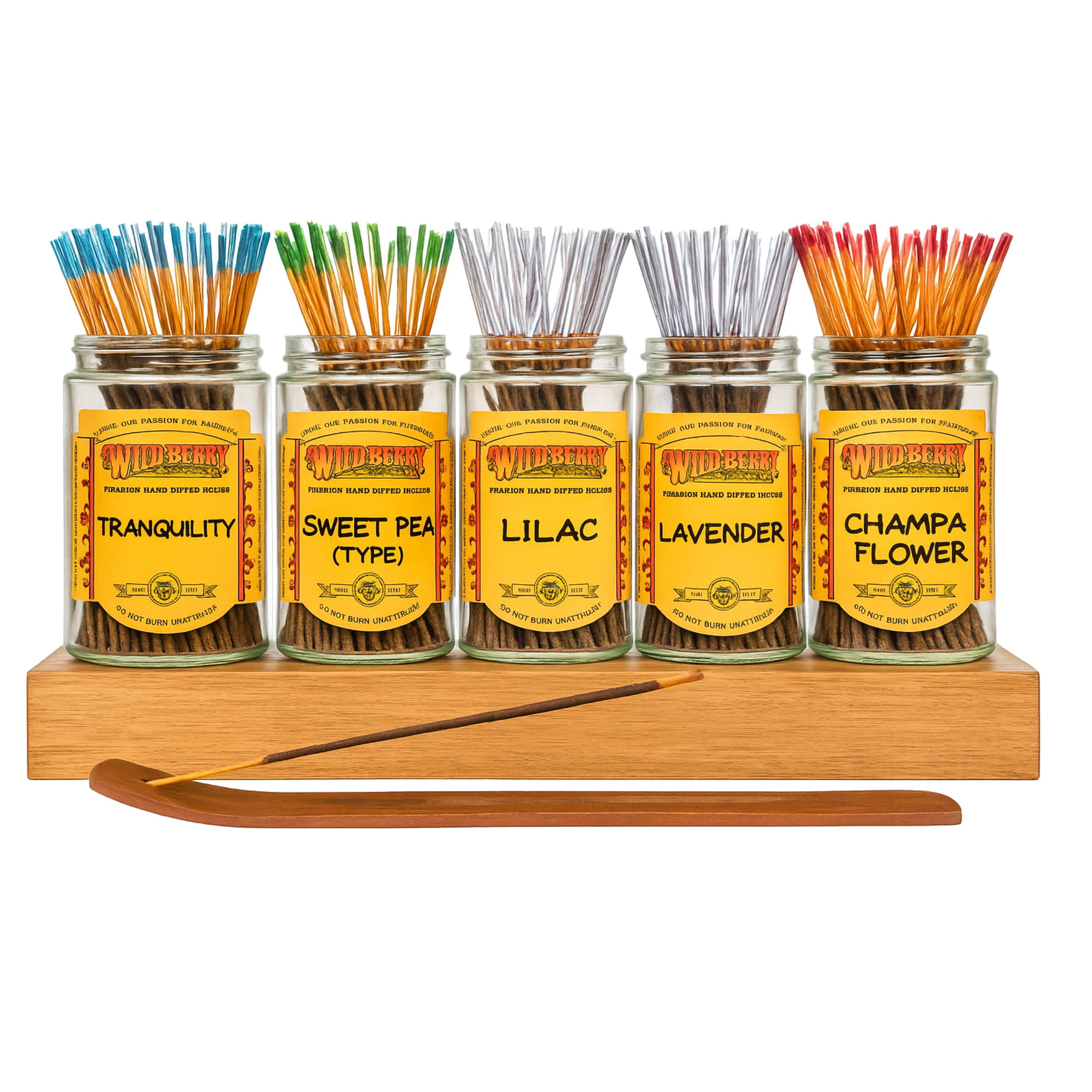 50x Wild Berry Shorties Incense Sticks - Serene Bloom - Variety Pack ...