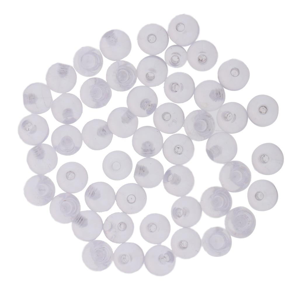 50x acrylic ball screw replacement ball jewelry replacement 1.2 x 3mm ...