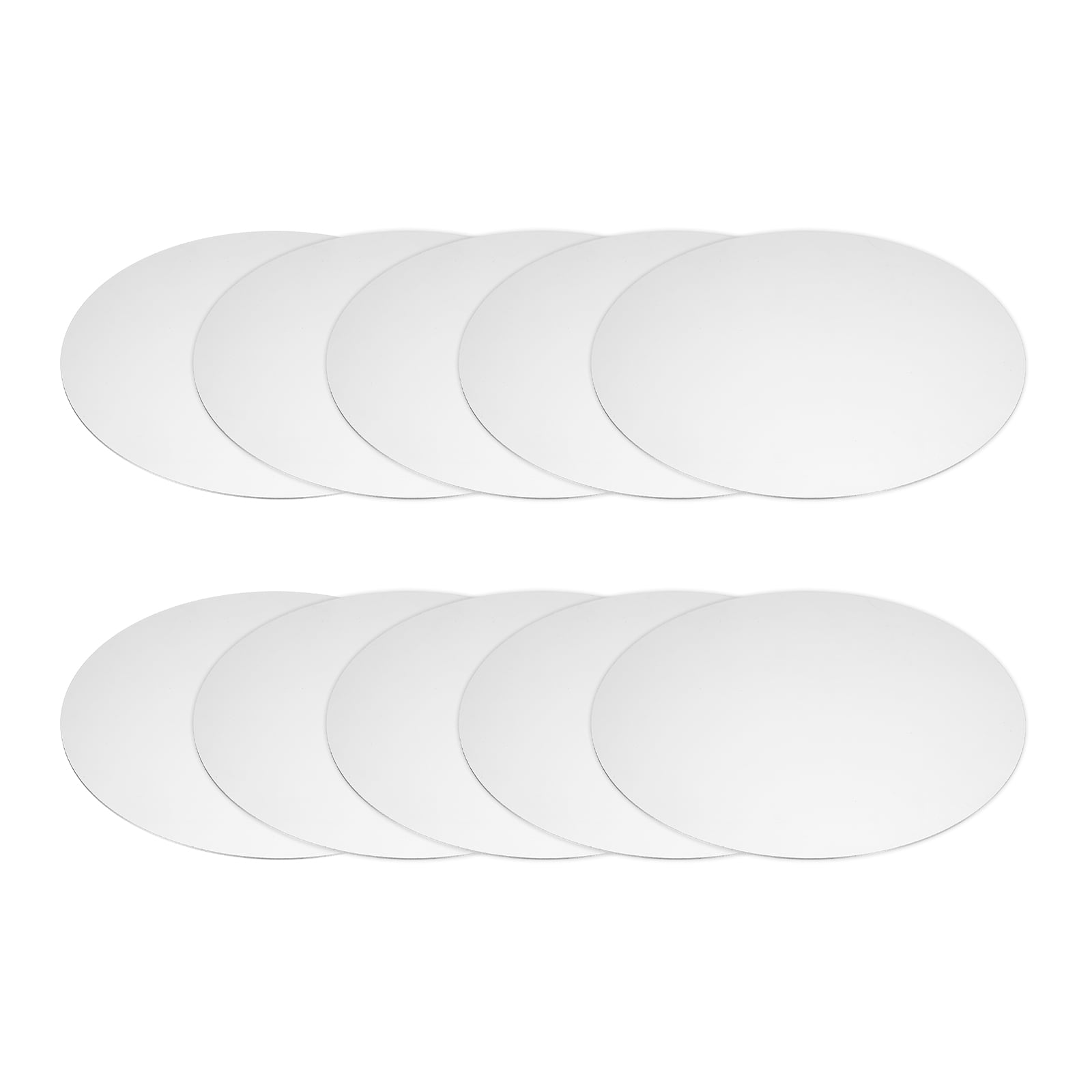 50x1mm Stainless Steel Disc, Metal Circle Stamping Blank Tags Round ...