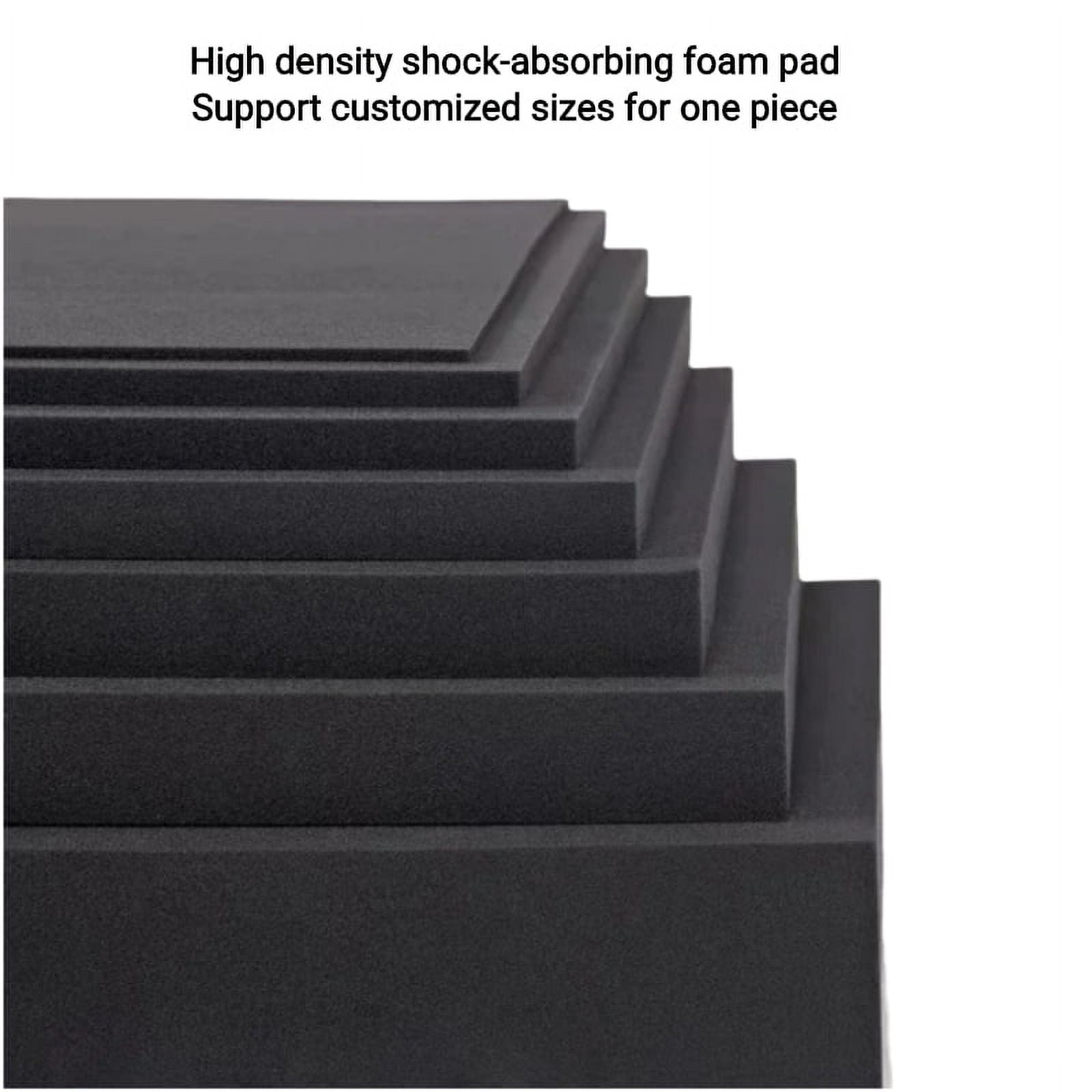 50x30cm High Density Foam Pad Toolbox Shock-Absorbing Sponge Sheet Hard ...