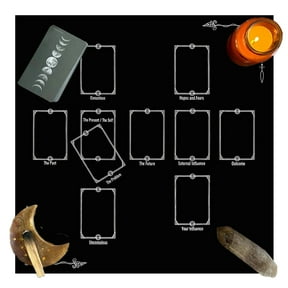 Altar Divination Pendulum Tablecloth Mat Board Game Tarot Cloth Oracles ...