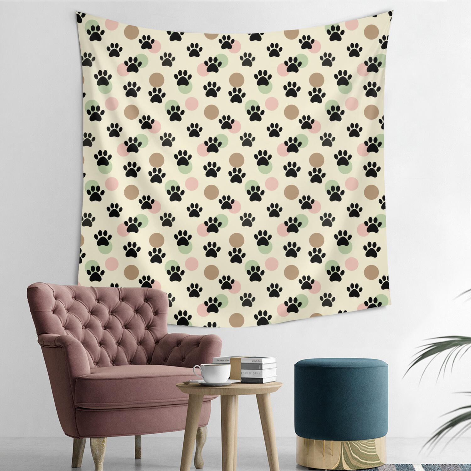 50x50 Inch Square Wall Tapestry for Indoor & Outdoor, Living Room ...