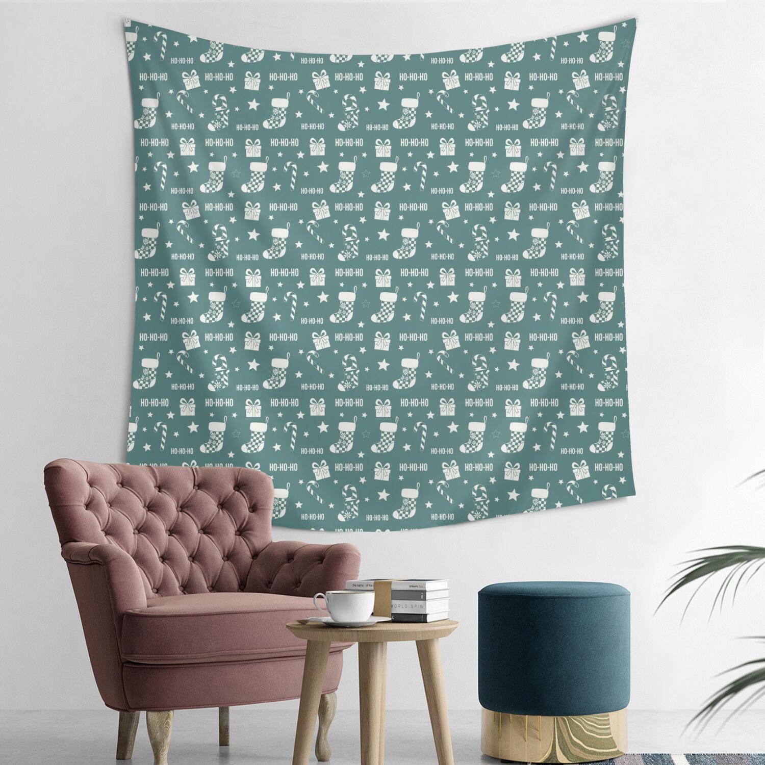50x50 Inch Square Wall Tapestry for Indoor & Outdoor, Living Room ...