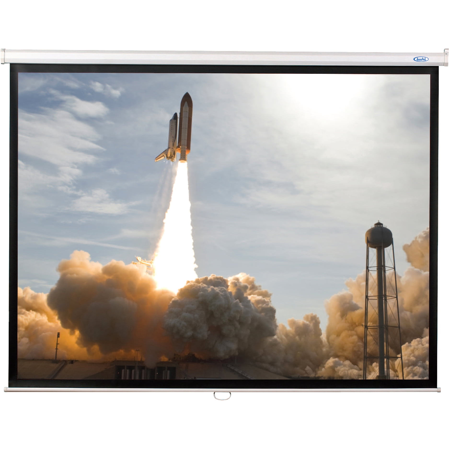 50x50 WS-W50 - Matte White Fabric - Square Format Projector Screen ...