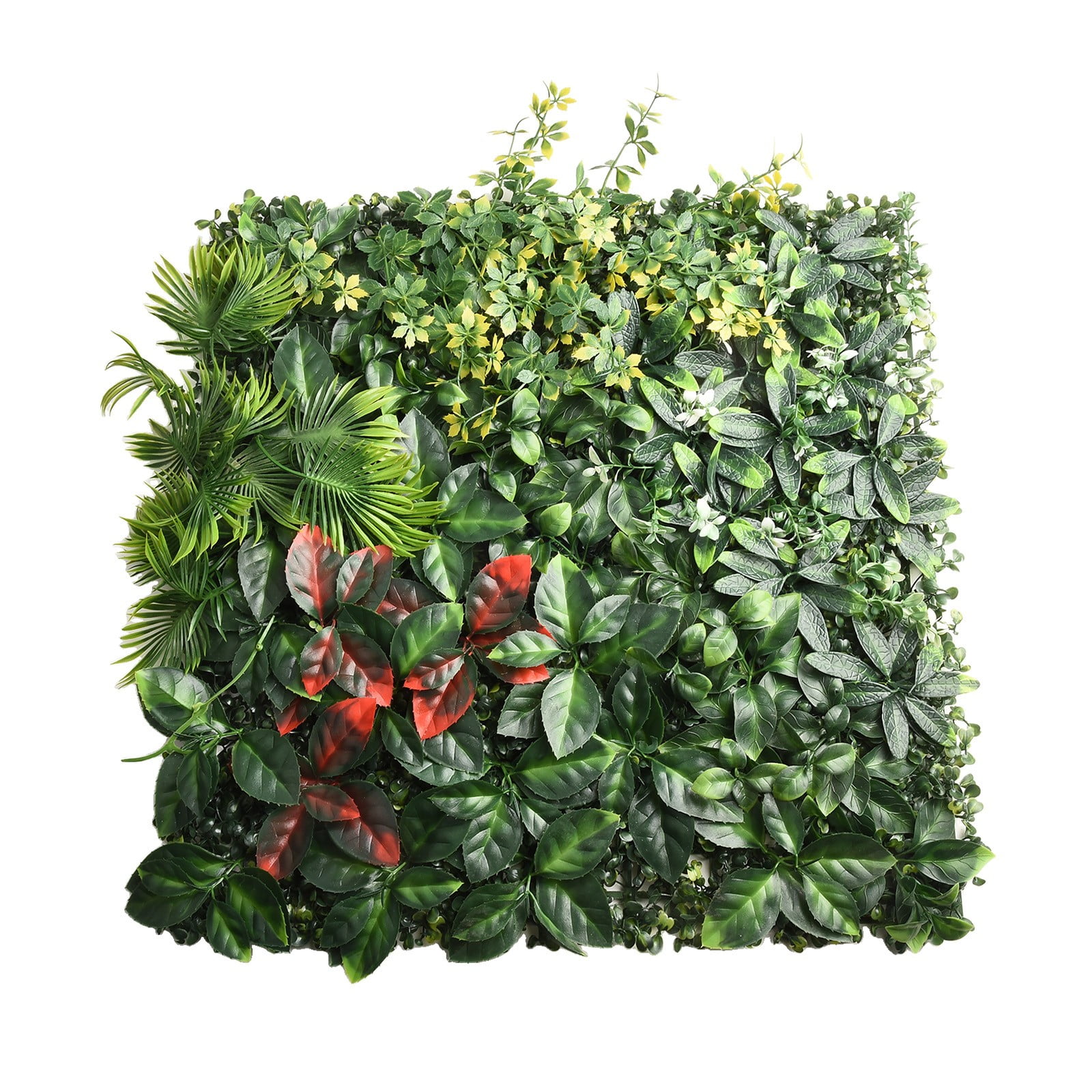 50x50cm Artificial Plants Grass Wall Backdrop Decoration Lawn Hedge ...