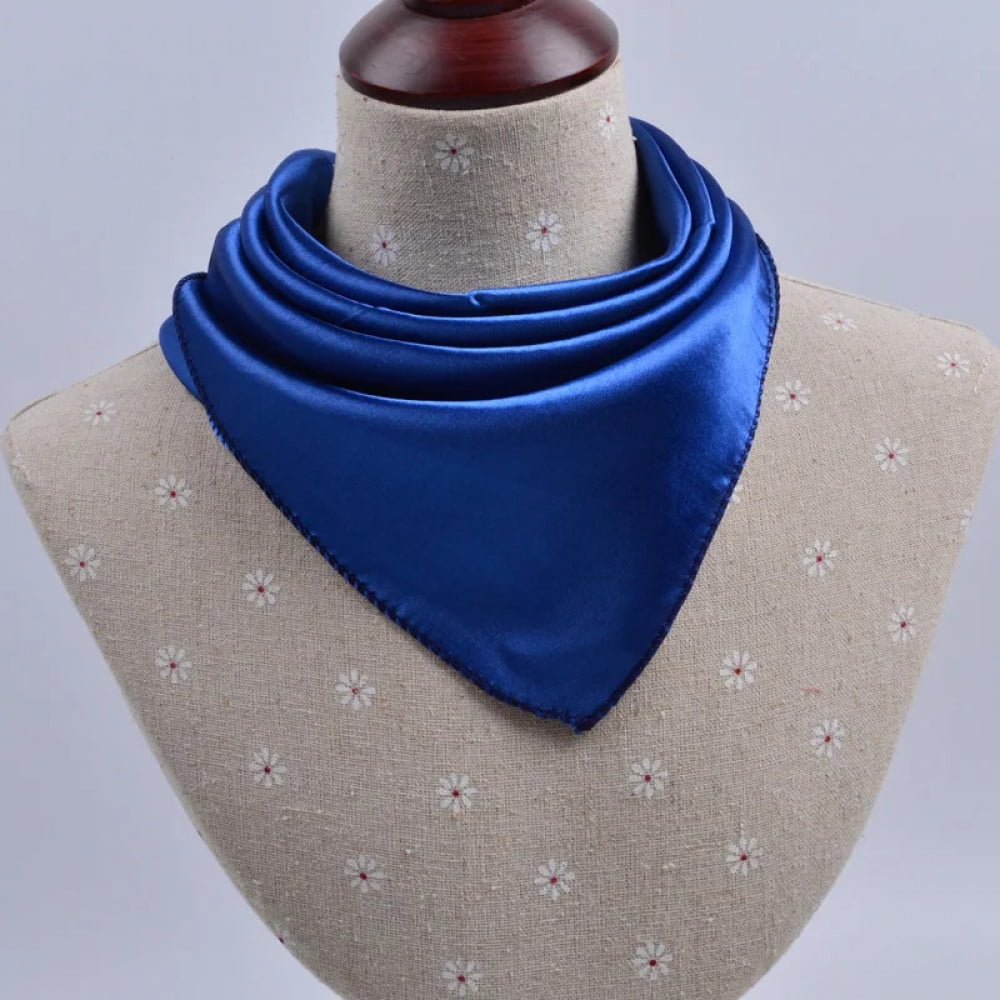 50x50cm Women Solid Square Scarf Single Performance Boy Girl Small ...