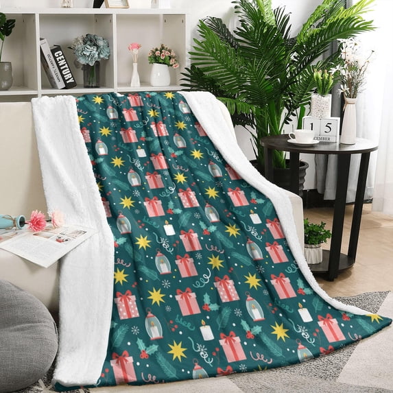 50x60 Inch Flannel Fleece Blanket for Men, Women & Kids, Soft ...