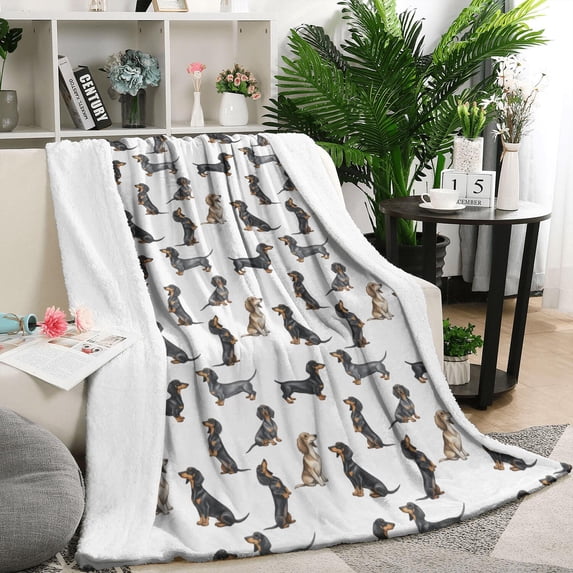 50x60 Inch Flannel Fleece Blanket for Men, Women & Kids, Soft ...