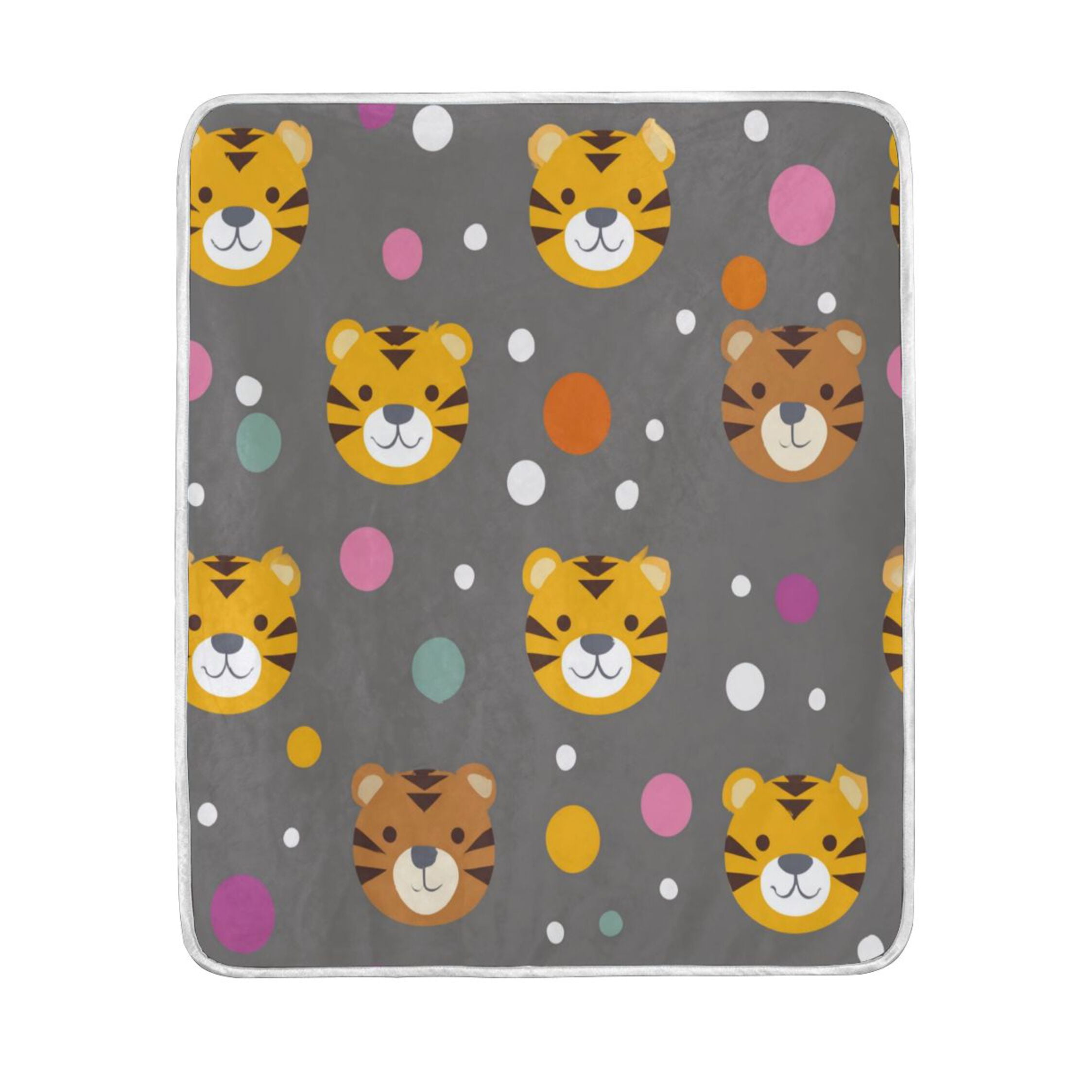 50x60 inch Crystal Fleece & Arctic Fleece Blanket Soft Bed Throws for ...