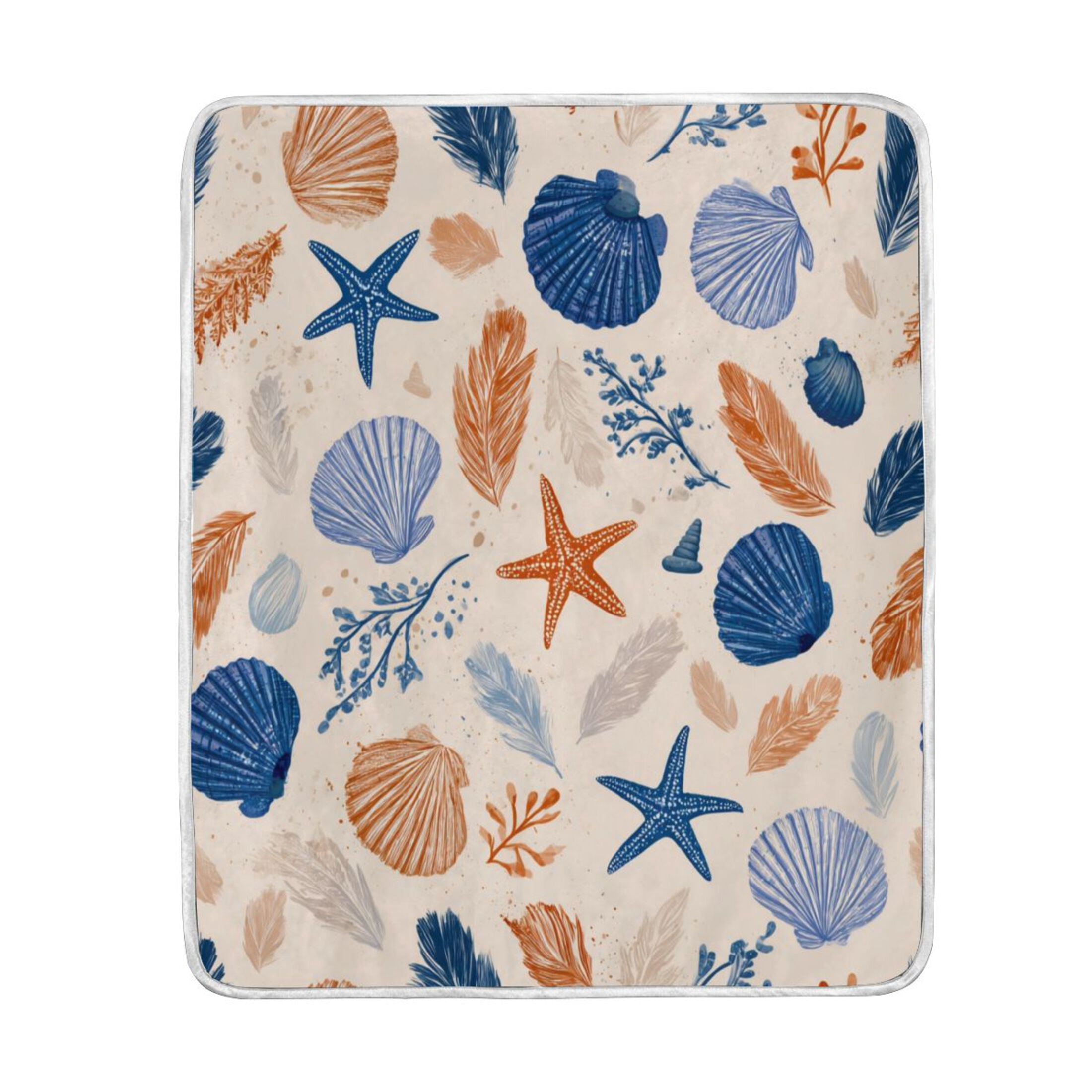 50x60 inch Crystal Fleece & Arctic Fleece Blanket Soft Bed Throws for ...