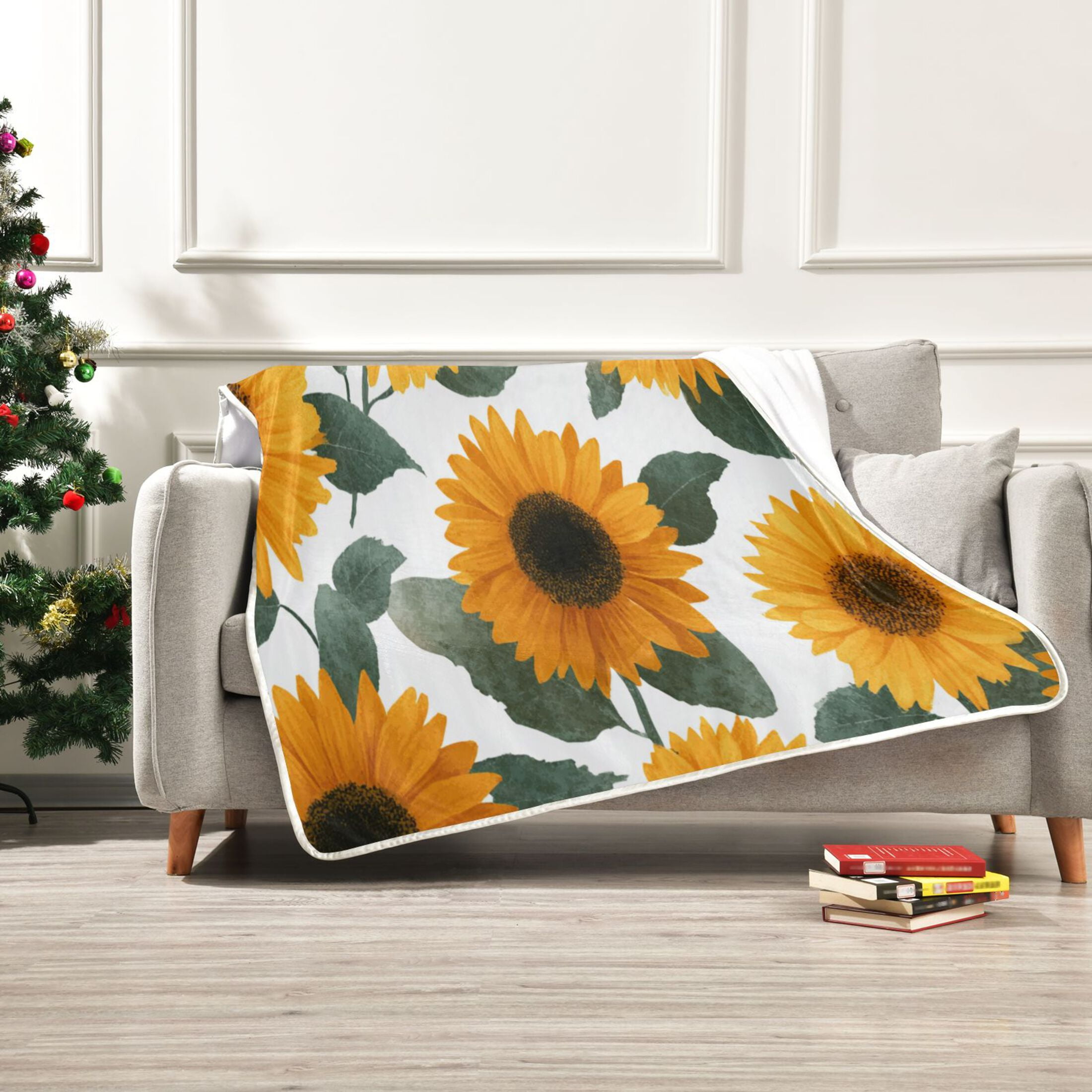 50x60 inch Crystal Fleece & Arctic Fleece Blanket Soft Bed Throws for ...