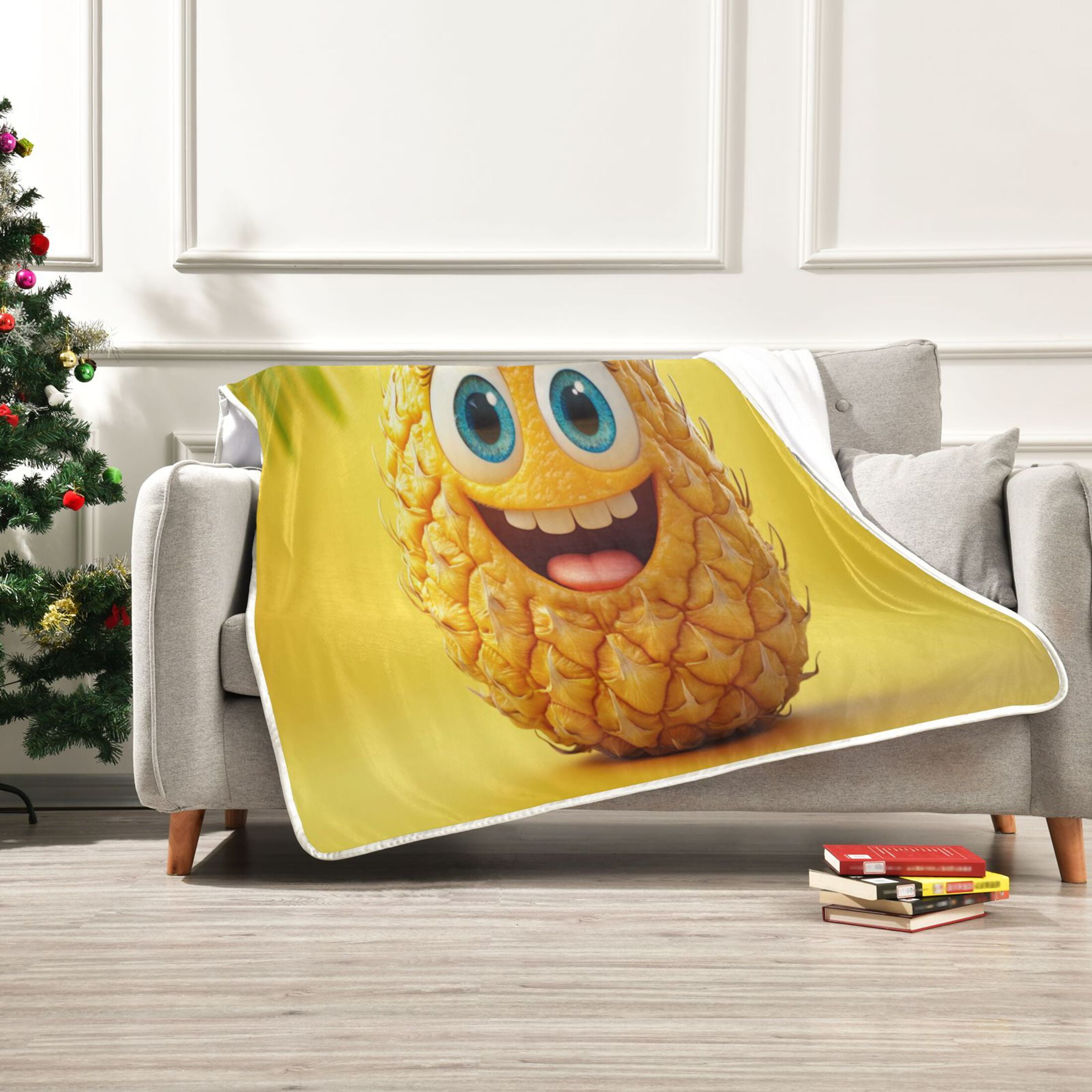 50x60 inch Crystal Fleece & Arctic Fleece Blanket Soft Bed Throws for ...