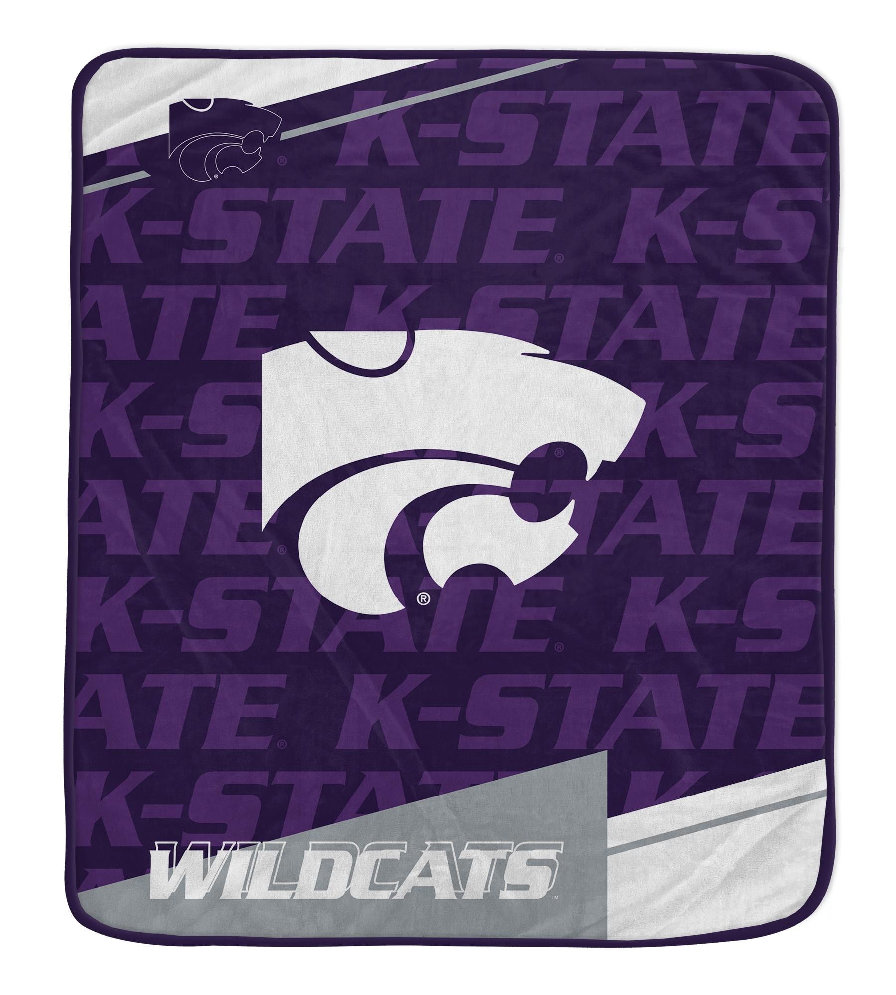50x60 inch Ultra Soft Tailgate Throw Team Color KANSAS STATE - Walmart.com