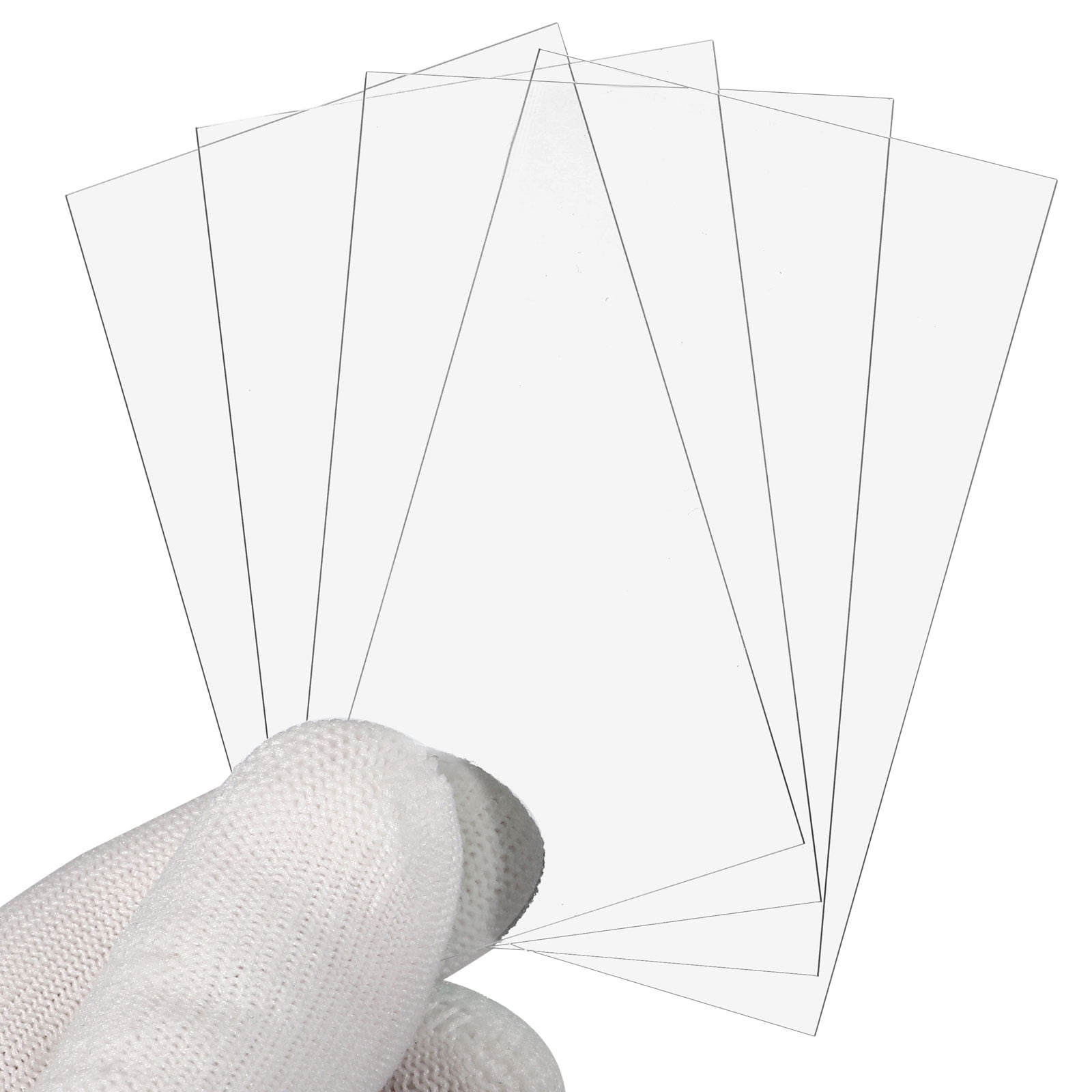 50x80mm Glass Streak Plate, 6pcs Lab Thin Layer Chromatography Plates ...